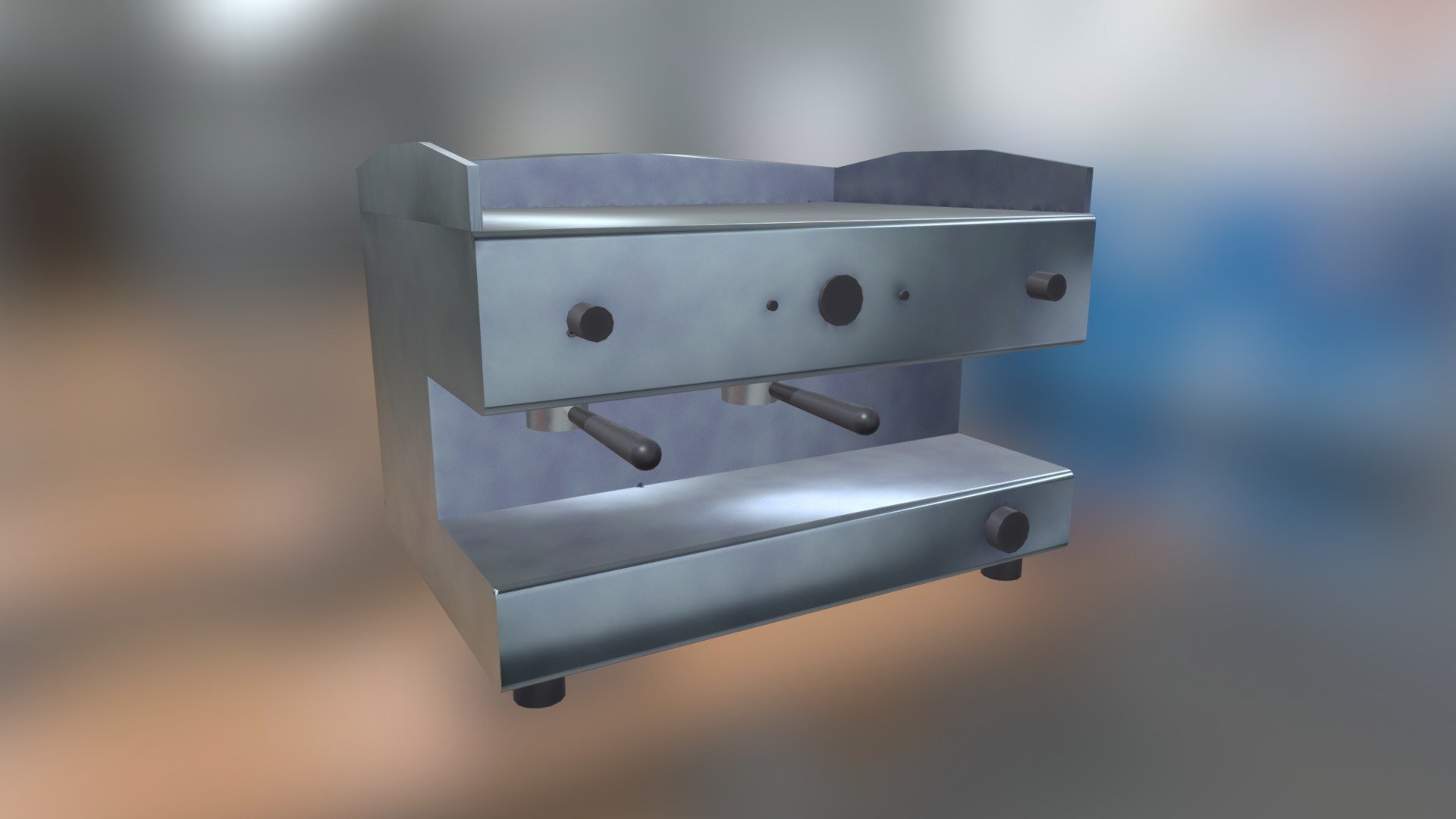 Espresso Coffee Machine - 3D model by Digital BIM Solutions ...