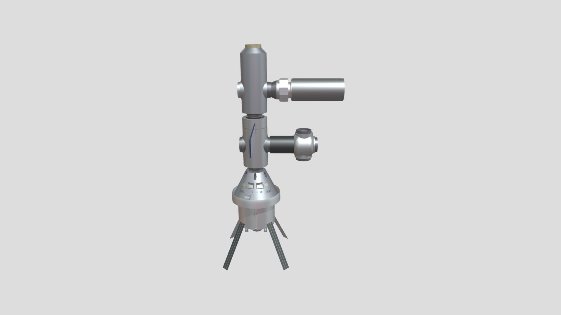 Lunar Gateway - 3D model by pc007 [aae8dc4] - Sketchfab