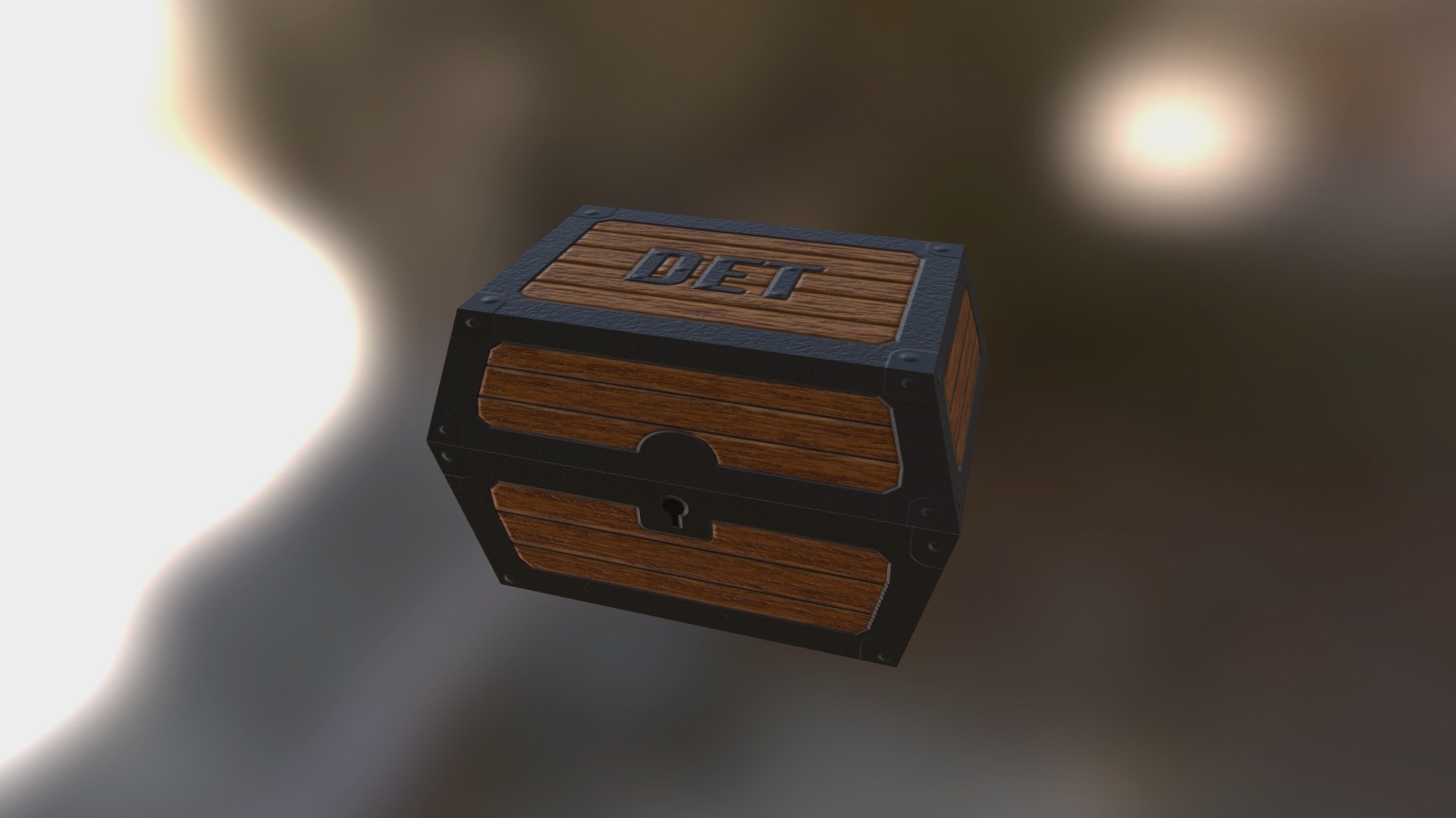 Treasure Chest - 3D model by Prof Tanner (@rwt07a) [aaea2b8] - Sketchfab