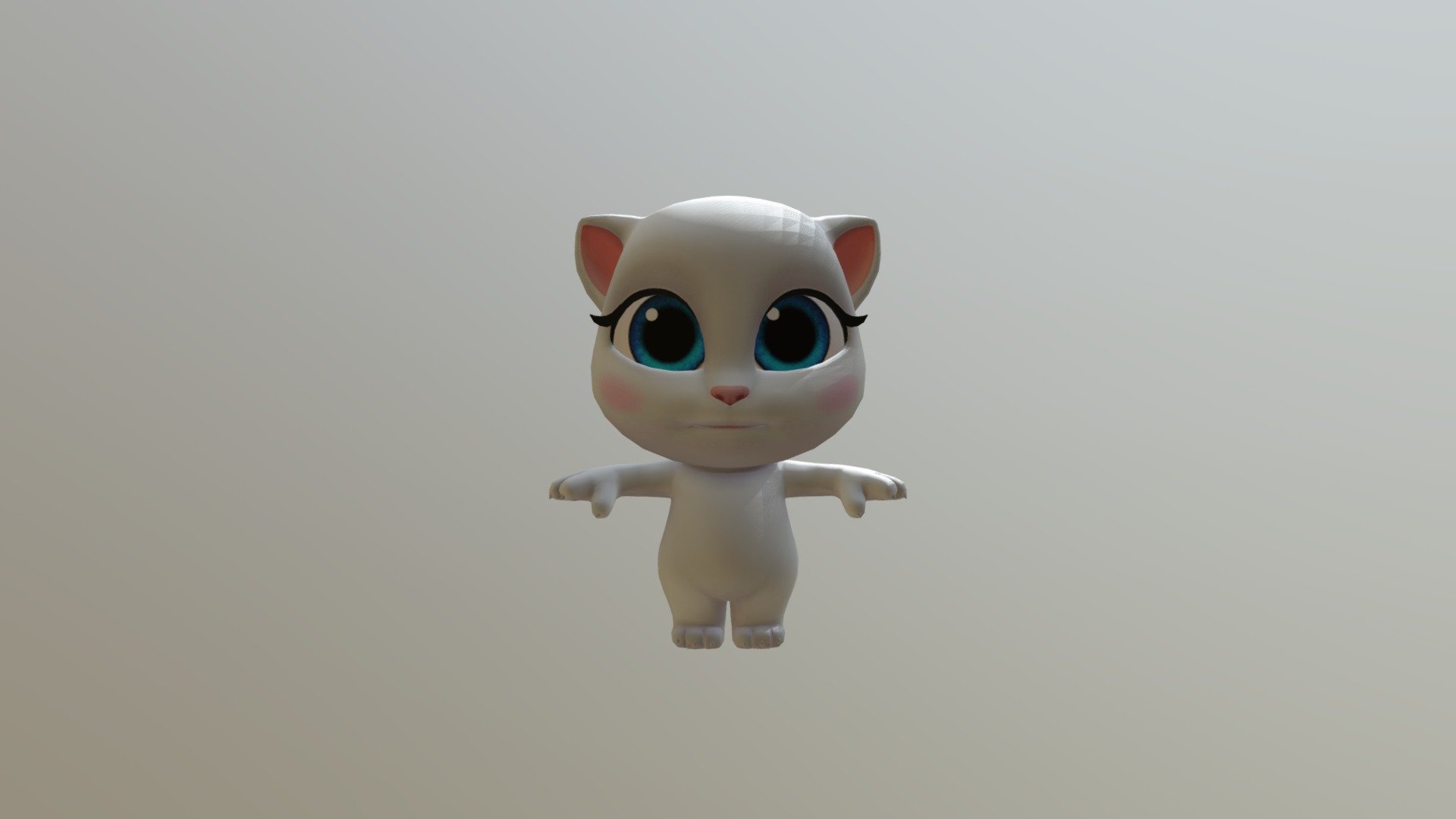 angela_-_tom_friends_rigged - Download Free 3D model by Marcelo ...
