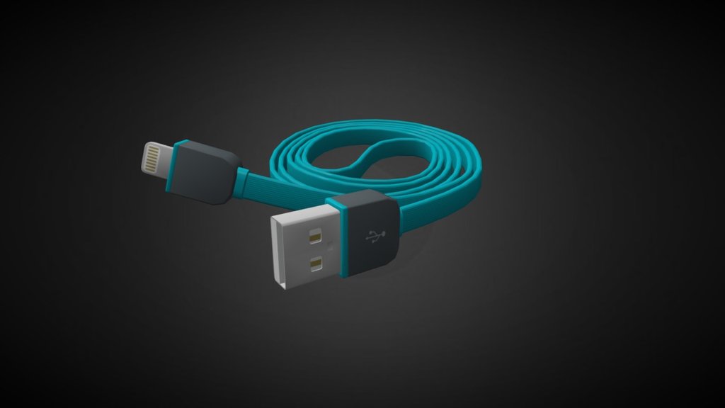 Multilaser Flat Cable - iPhone 8 Pins - 3D model by gobikerstreet ...