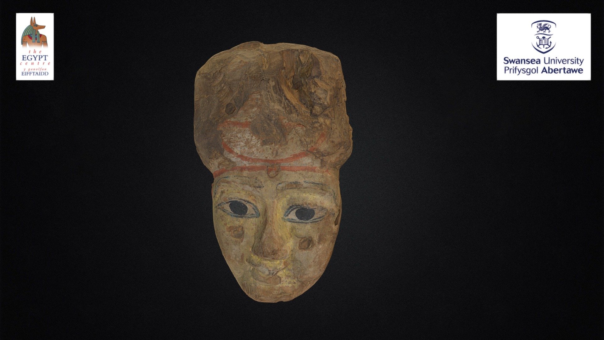 Coffin Face (W1202) - Download Free 3D model by The Egypt Centre ...
