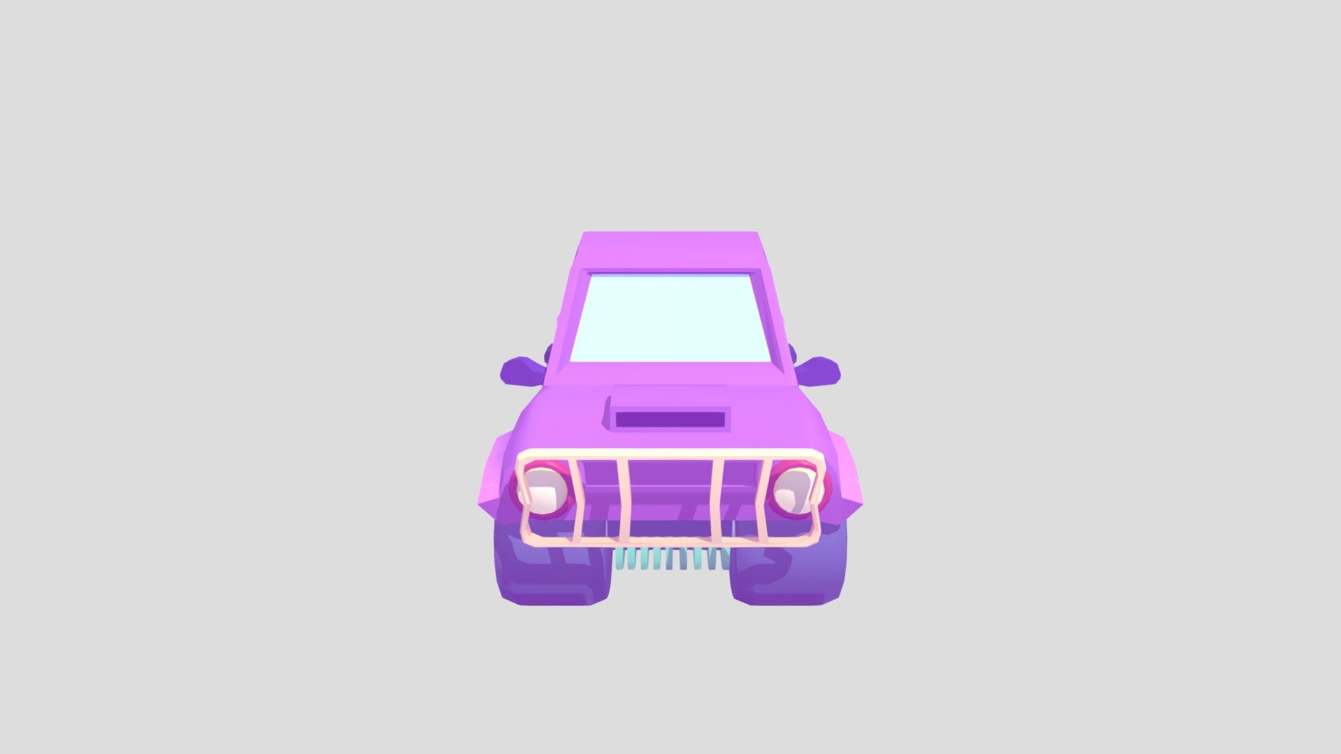 low poly stylized car - 3D model by nurselin (@nurselinkorler) [aaeeb5d ...