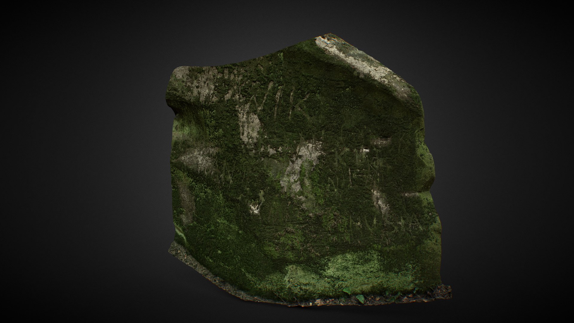 Moss wall - Download Free 3D model by Zygomir.Fabricati.Diem ...