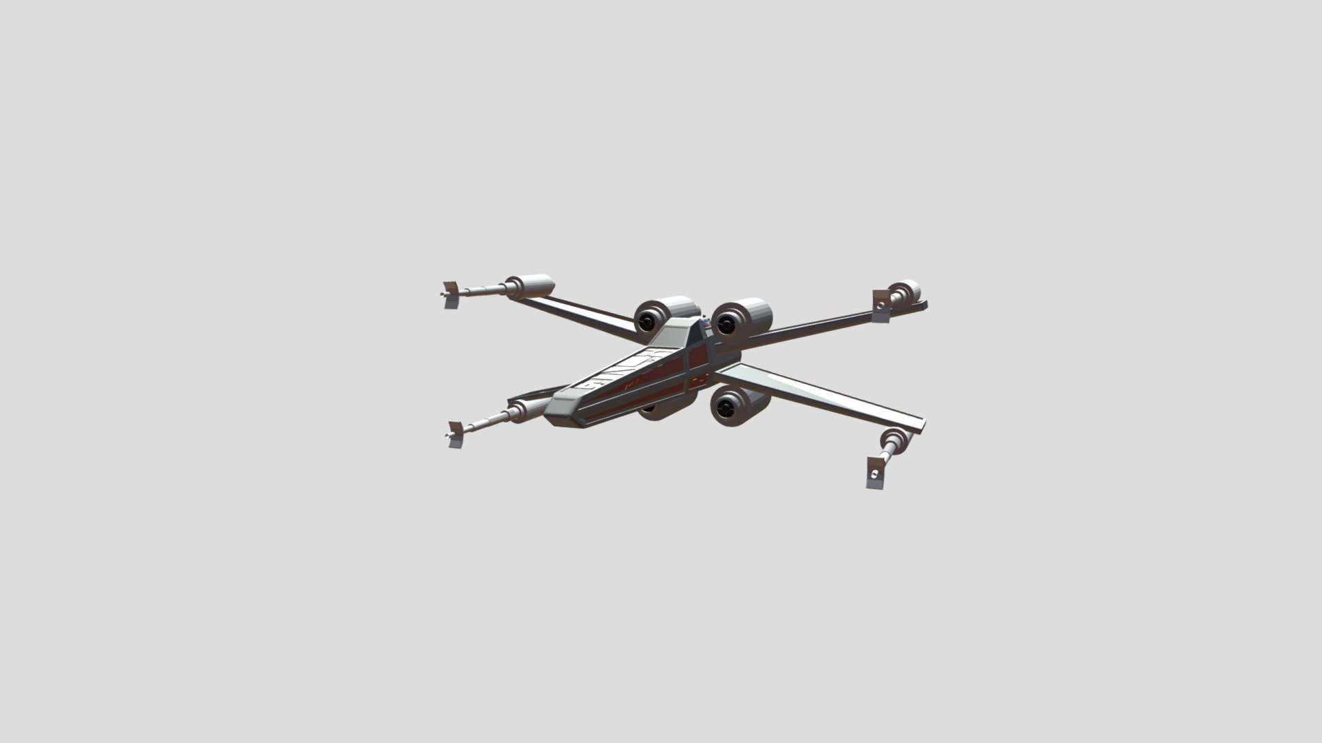 X WING - 3D model by Lunaa_Akeno [aaf11d9] - Sketchfab