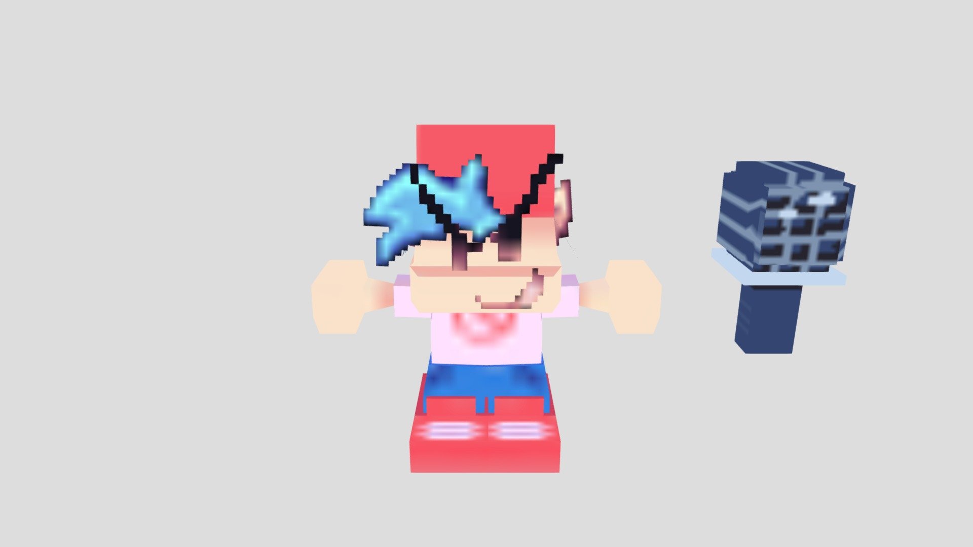 Pixel BF - Download Free 3D model by xXElxan [aaf12f3] - Sketchfab