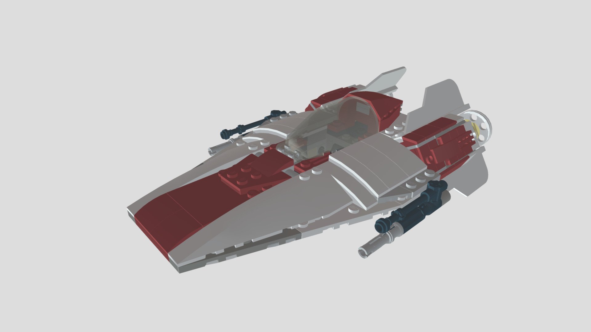 A-Wing - Download Free 3D model by Mitchellfilms [aaf1584] - Sketchfab