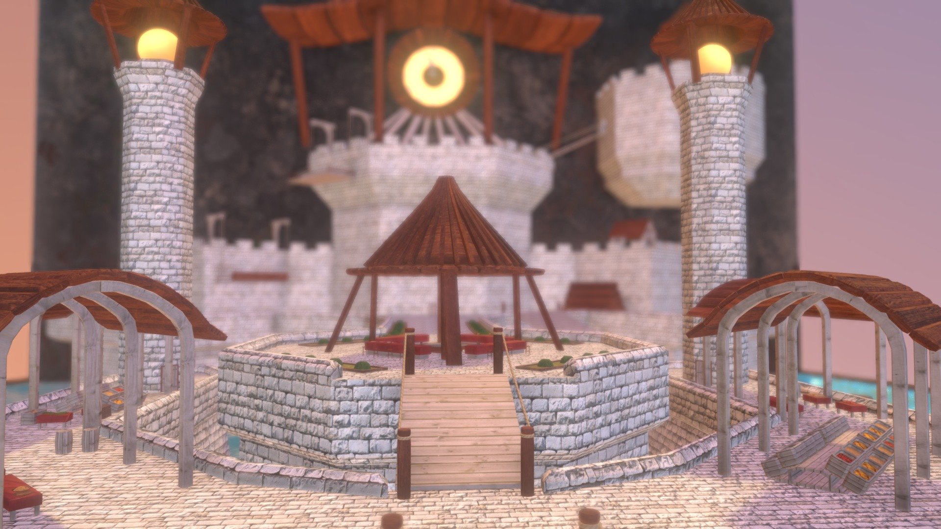 Fort Market Diorama - Download Free 3D model by Agodsy [aaf3062 ...