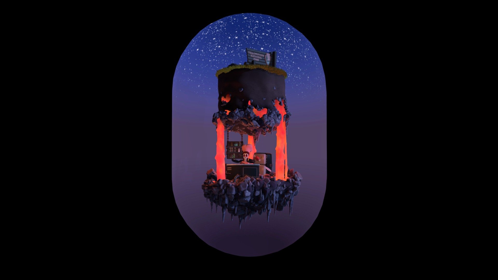 Devil's Kitchen - 3D model by Alex Raguso (@alexraguso) [aaf36c1 ...