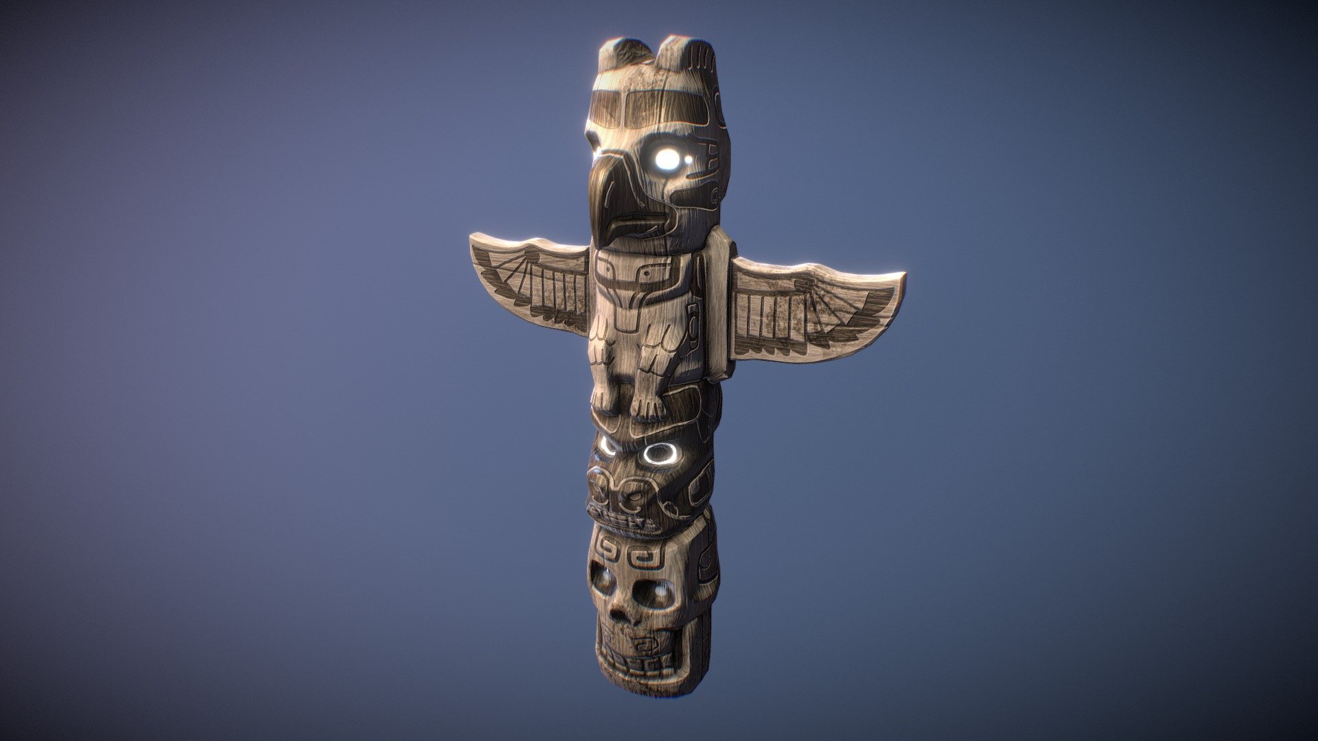 Totem - 3D model by Dmitriy Dryzhak (@arvart.lit) [aaf39d3] - Sketchfab