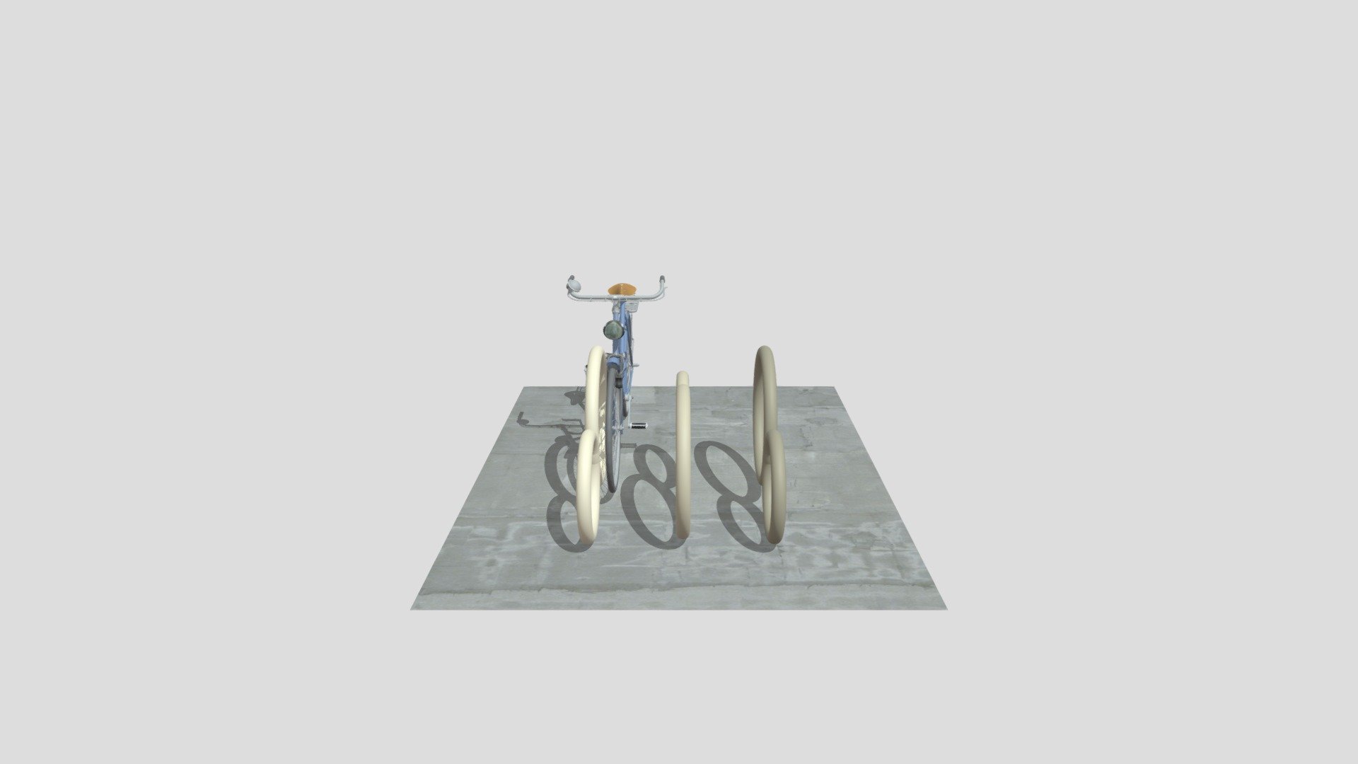 Bike stand_3 - Download Free 3D model by Justyna.Balon (@Bluettalon ...