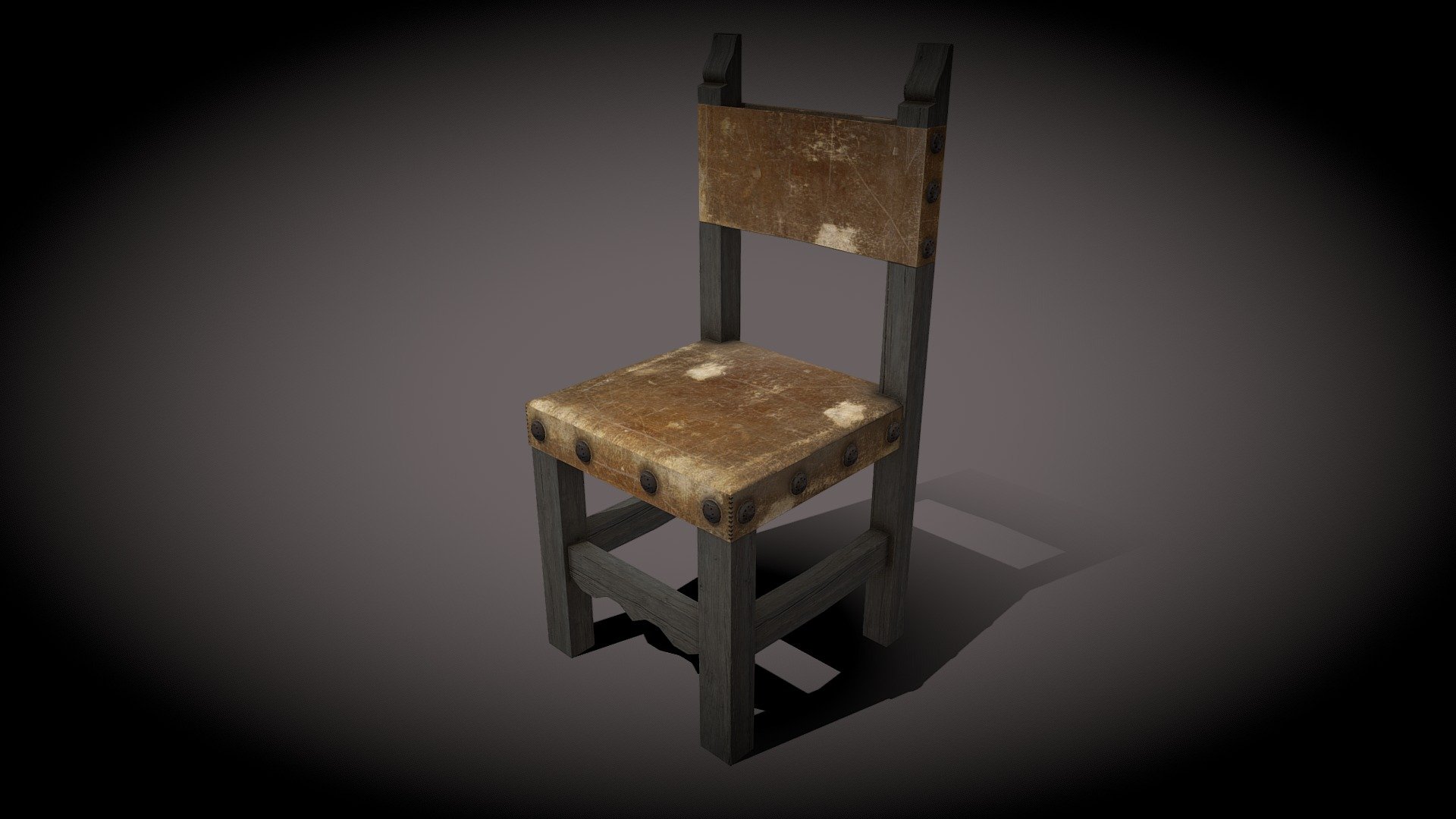 Authentic Medieval Chair (Free) - Download Free 3D model by wolfgar74 ...
