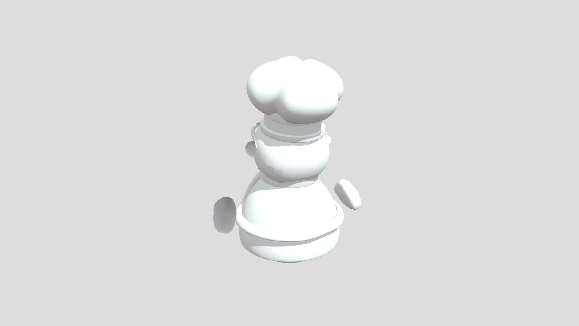 Overcooked character "Lali" - 3D model by fatildb9 [aaf5502] - Sketchfab