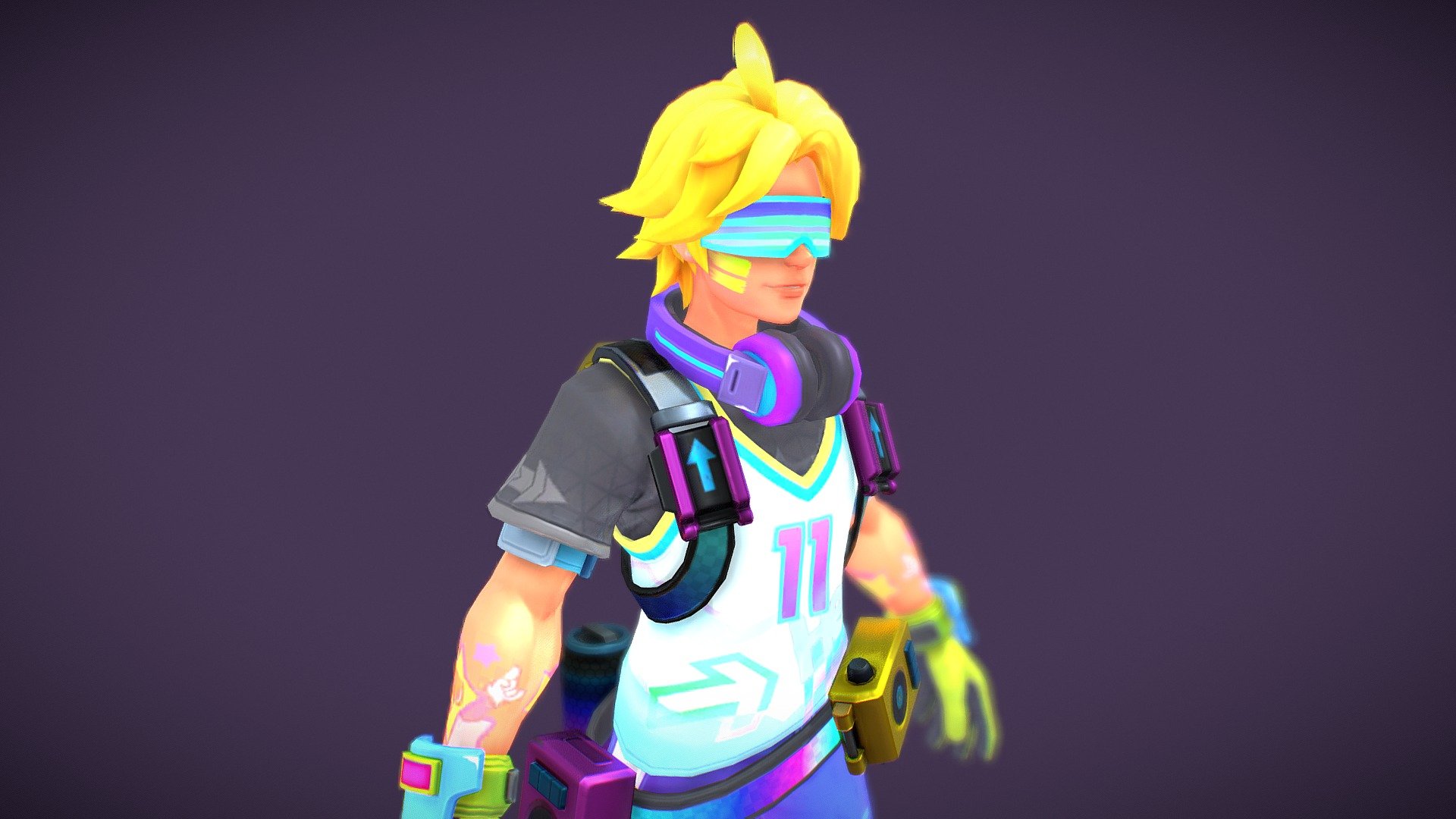 Subway surfer Rig Character - Buy Royalty Free 3D model by Luna ...