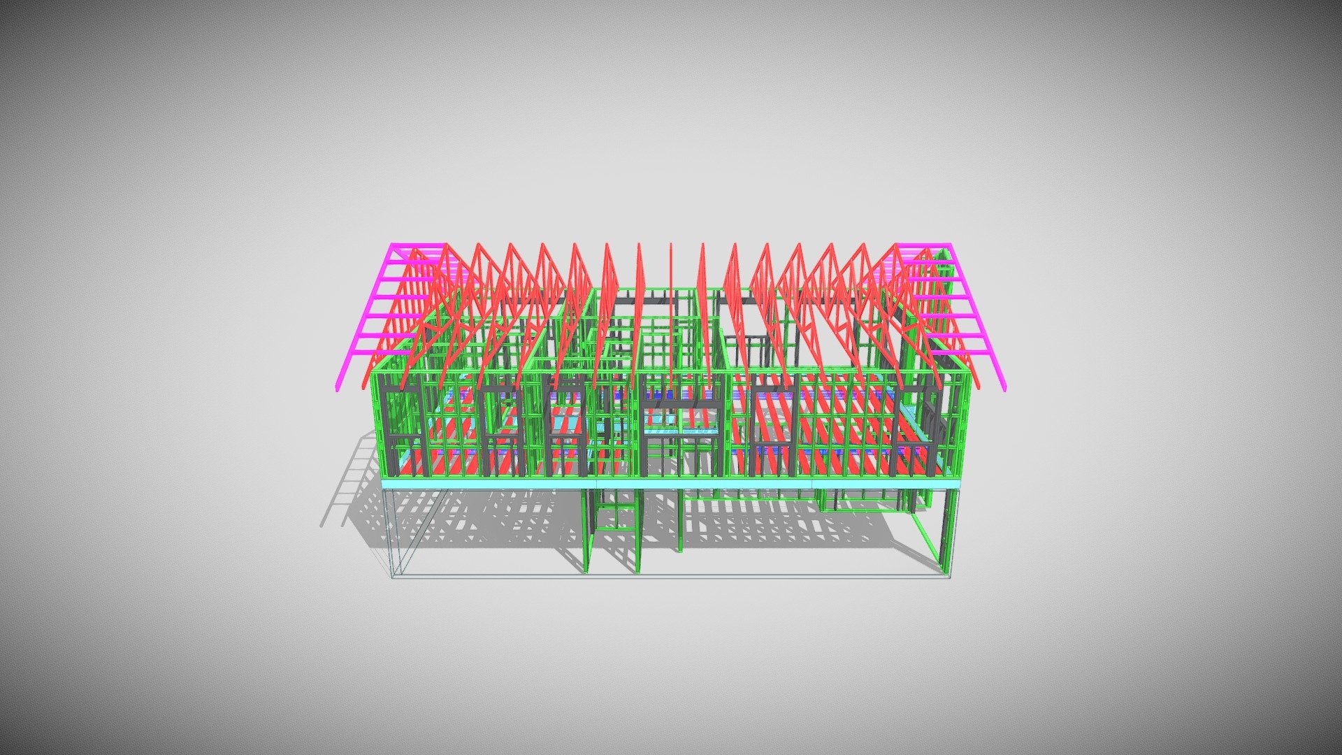 P228823 3D - Download Free 3D model by Prenail Frames & Trusses Ltd ...