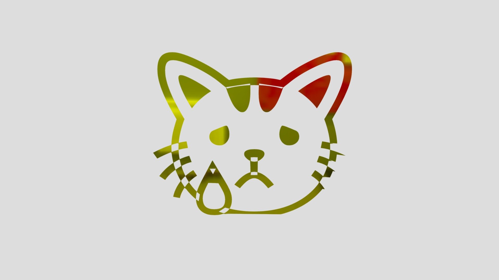 Crying Cat Face - Download Free 3D model by saurabh.buradkar7 [aaf99d2 ...