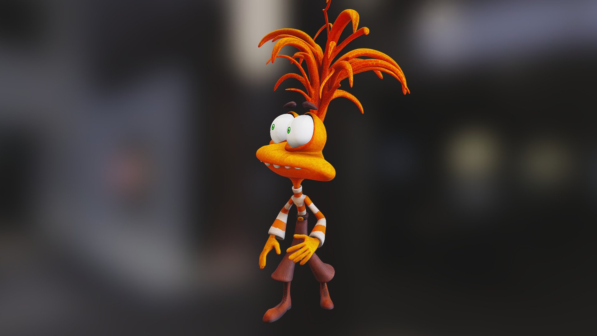 Anxiety_ Inside out - 3D model by vmmaniac [aaf9a2b] - Sketchfab