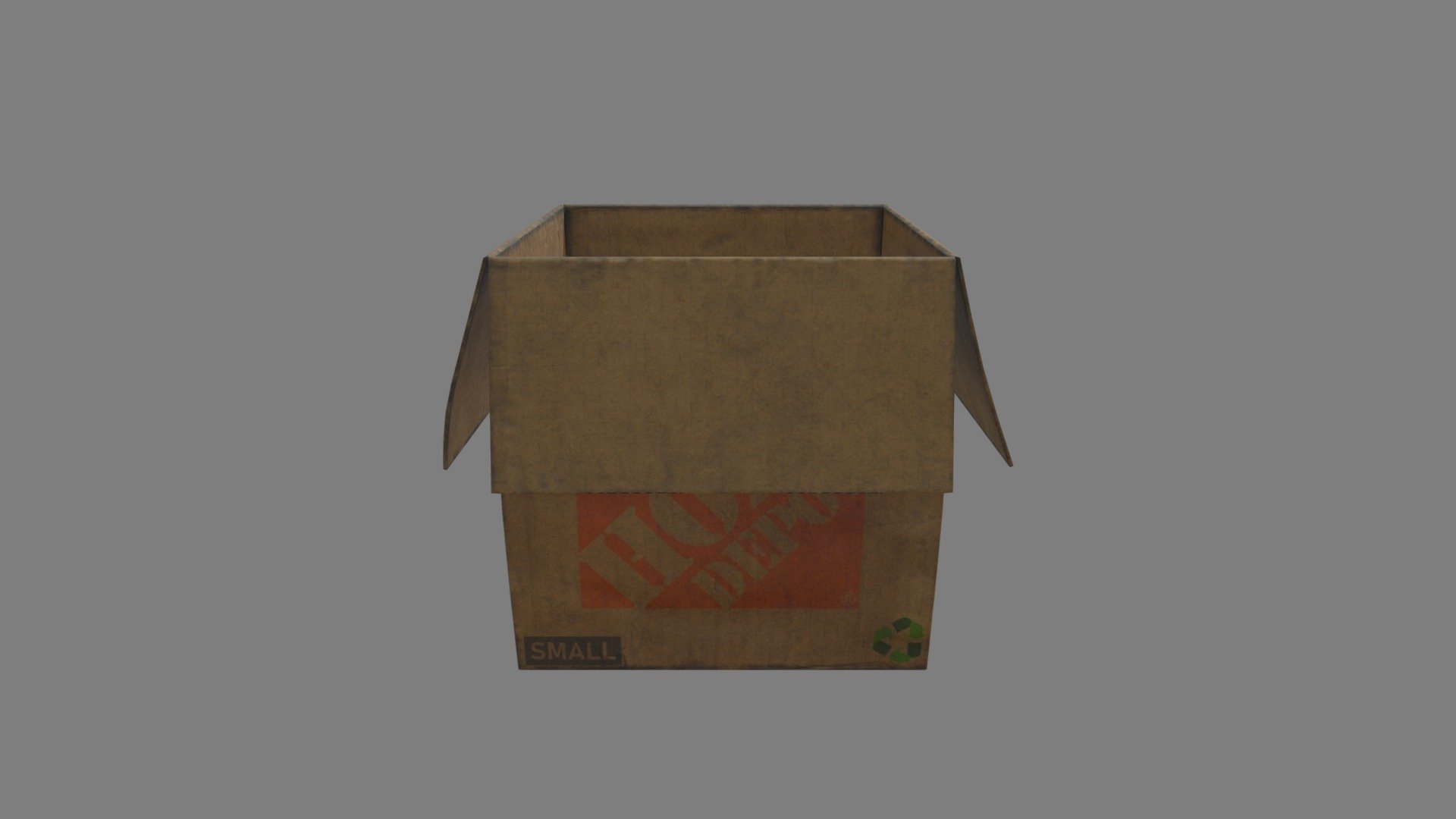 Cardboard Box - 3D model by DS09 [aafb5eb] - Sketchfab