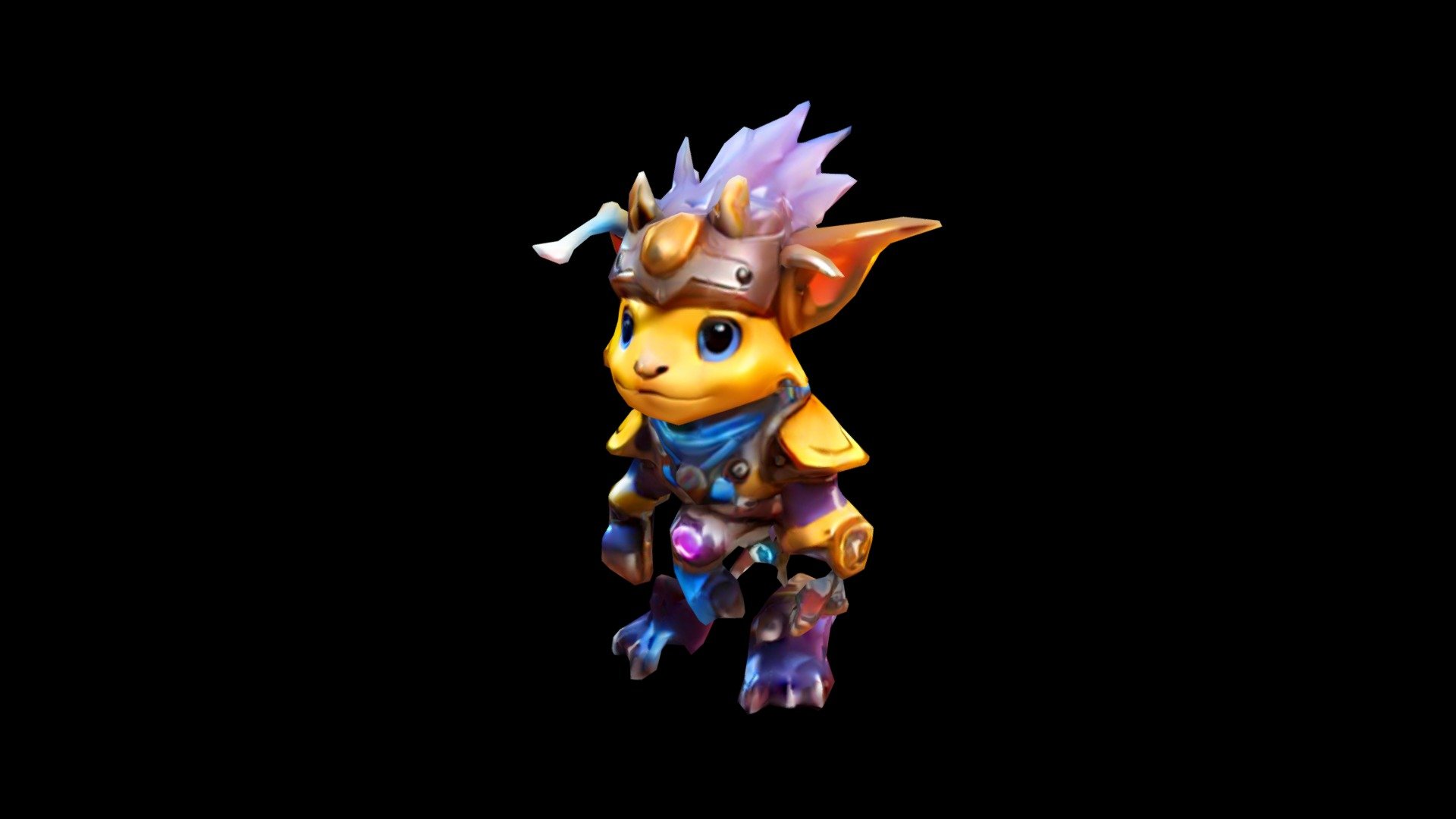 "Stout Vulpix Fighter" - Download Free 3D model by klrxyz [aafc5d8 ...