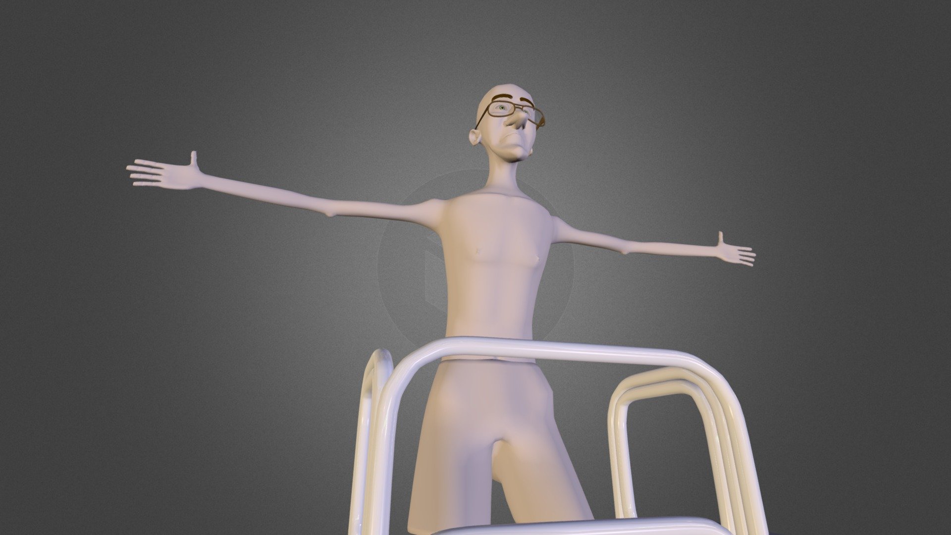 Old Man - 3D model by Joshua Collins (@joshuacollinsmedia) [aafc6a5 ...