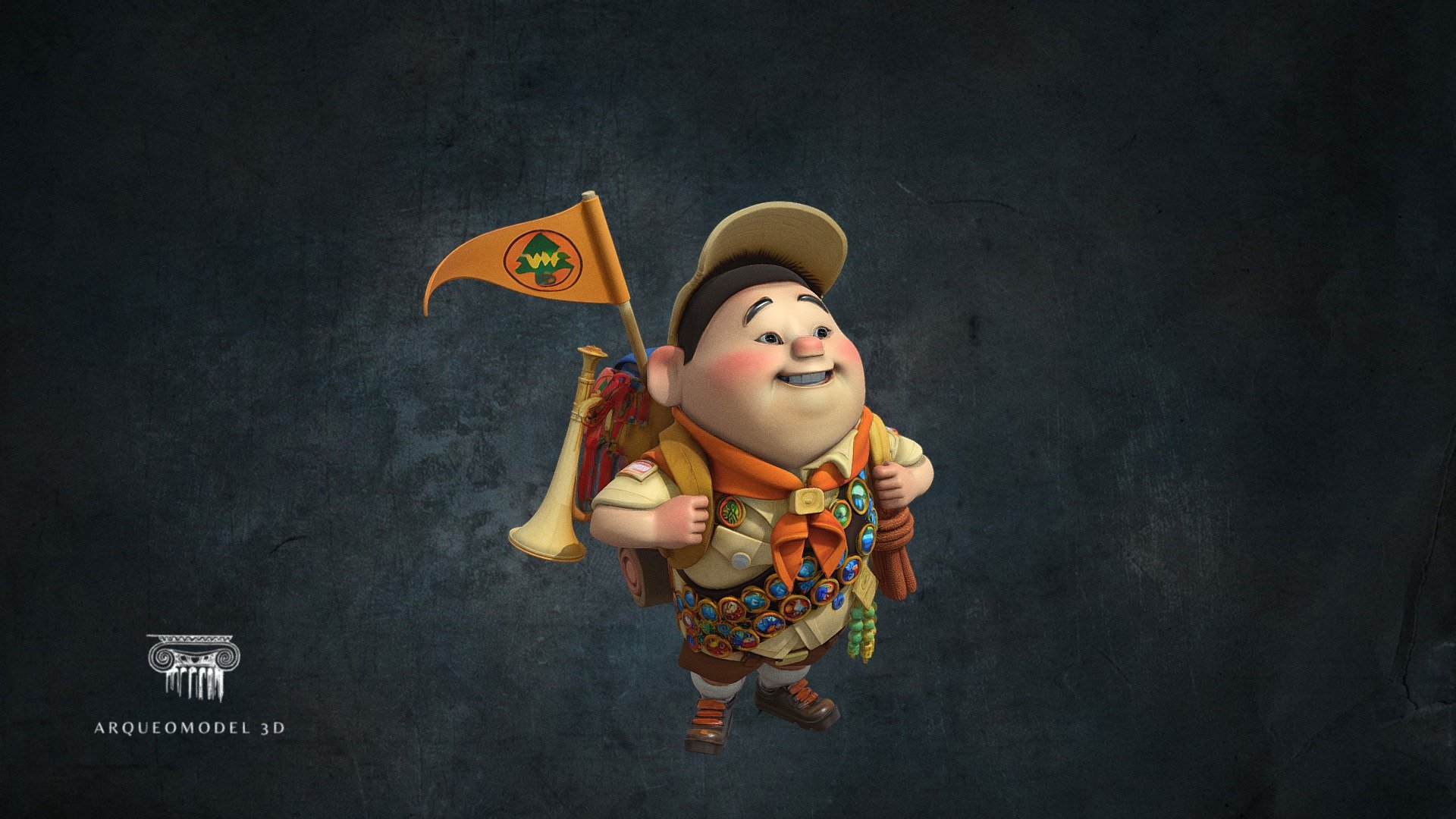 Russell UP | 3D Printable - Download Free 3D model by Arqueomodel3D ...