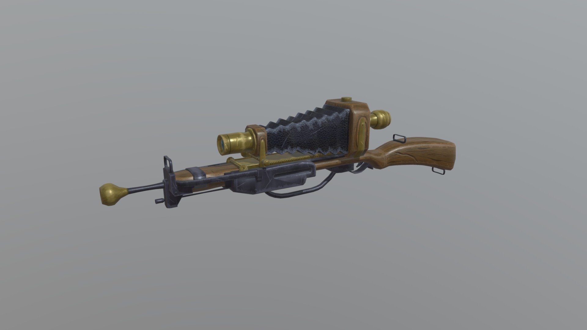 Camera Gun - 3D model by Abbie Hunt (@AbbieHunt) [aafcabe] - Sketchfab