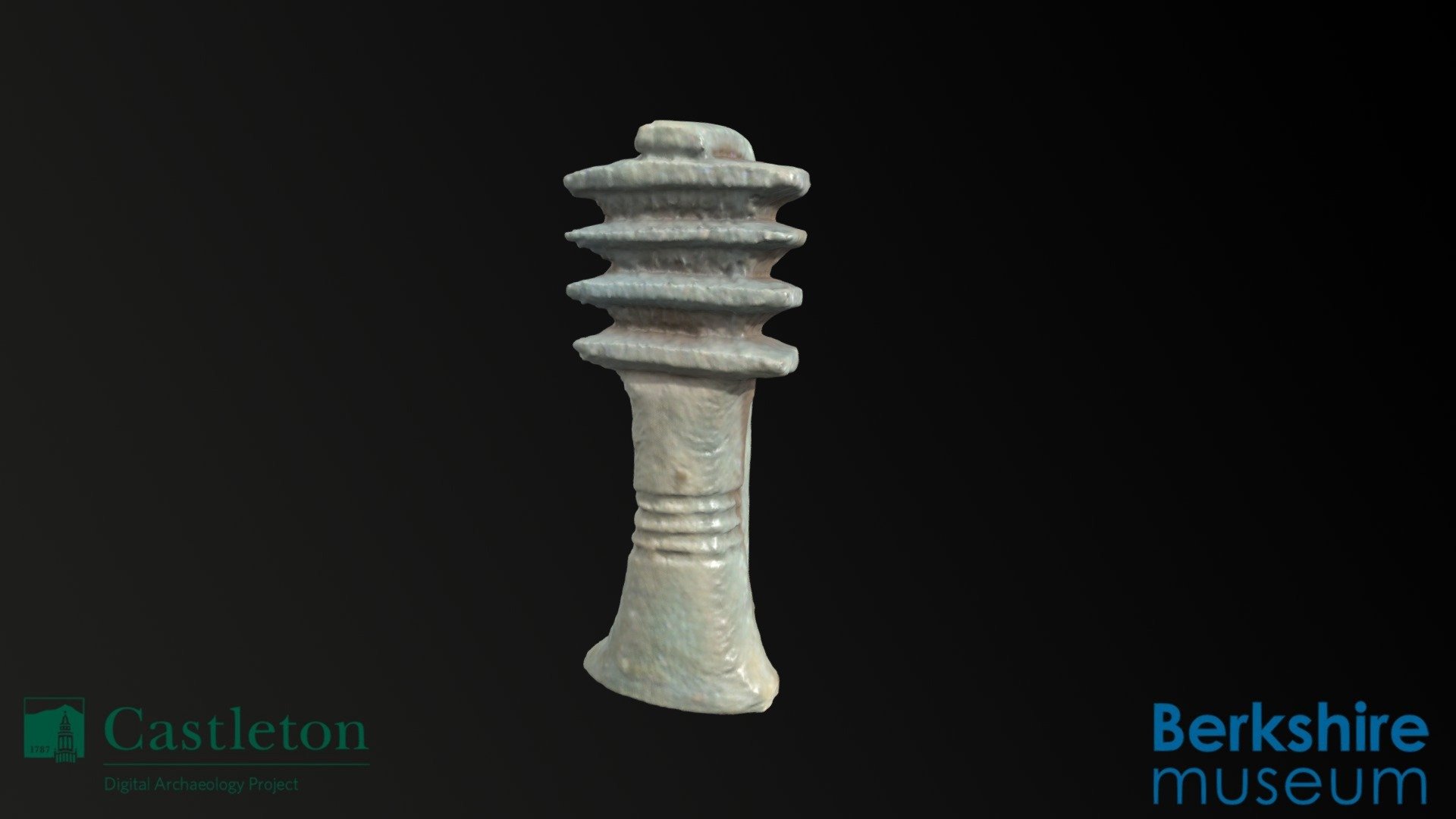 Egyptian Djed Pillar Amulet (CUDAP_30_53) - 3D model by Vermont State ...