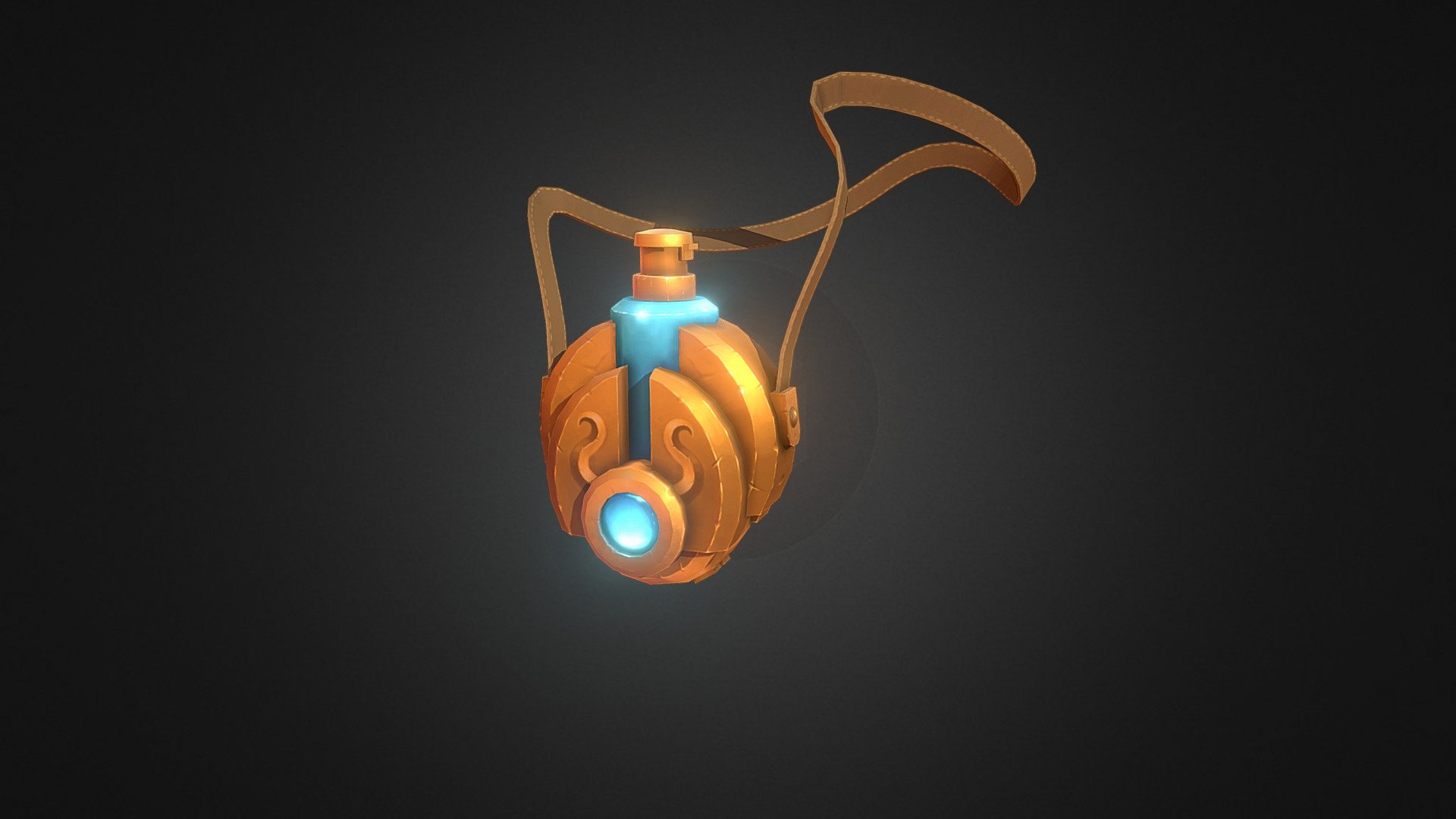 Flask - 3D model by GruntWorks [aafec44] - Sketchfab