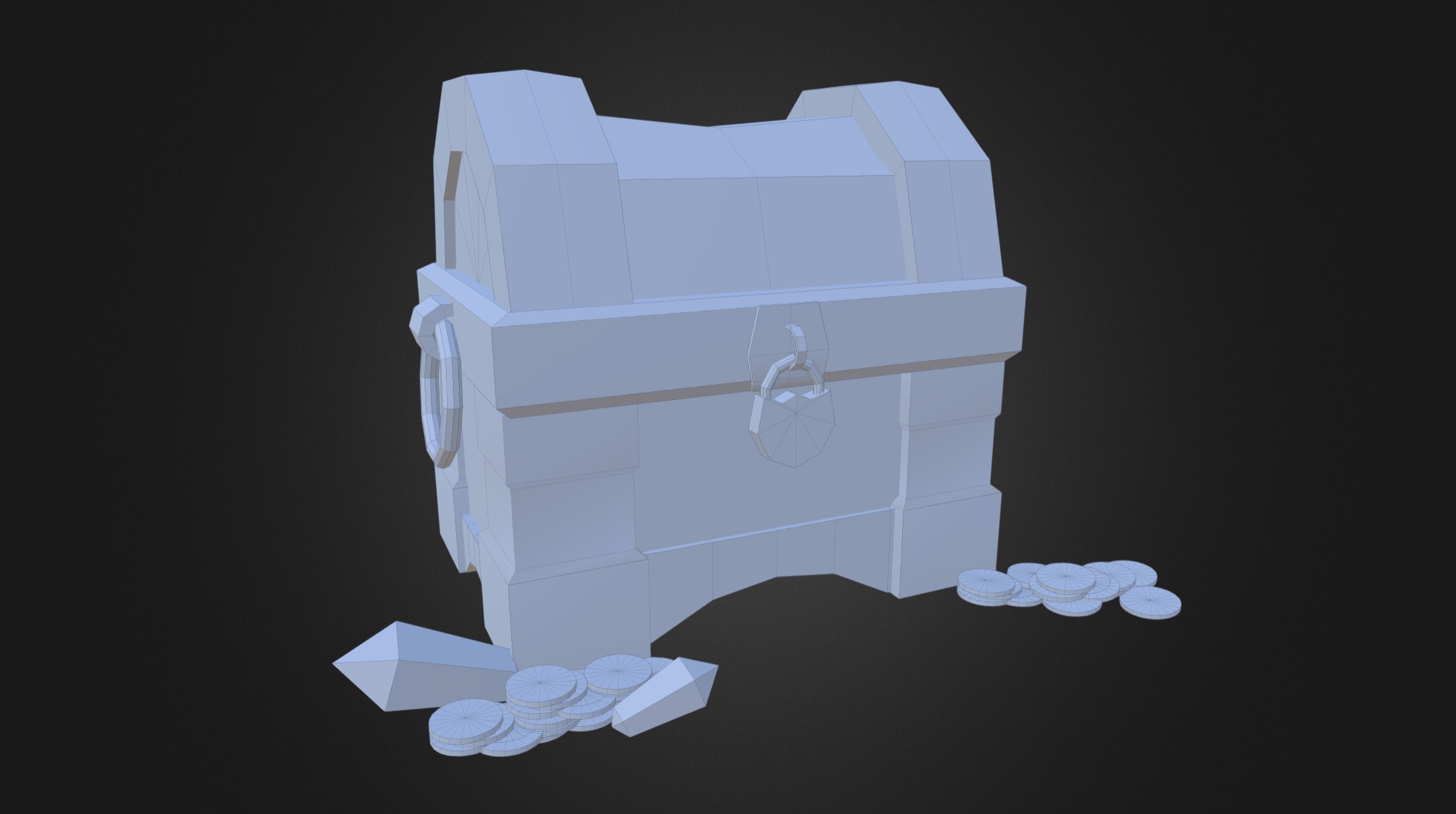 Chest Untextured - 3D model by sarahbailey [ab01049] - Sketchfab