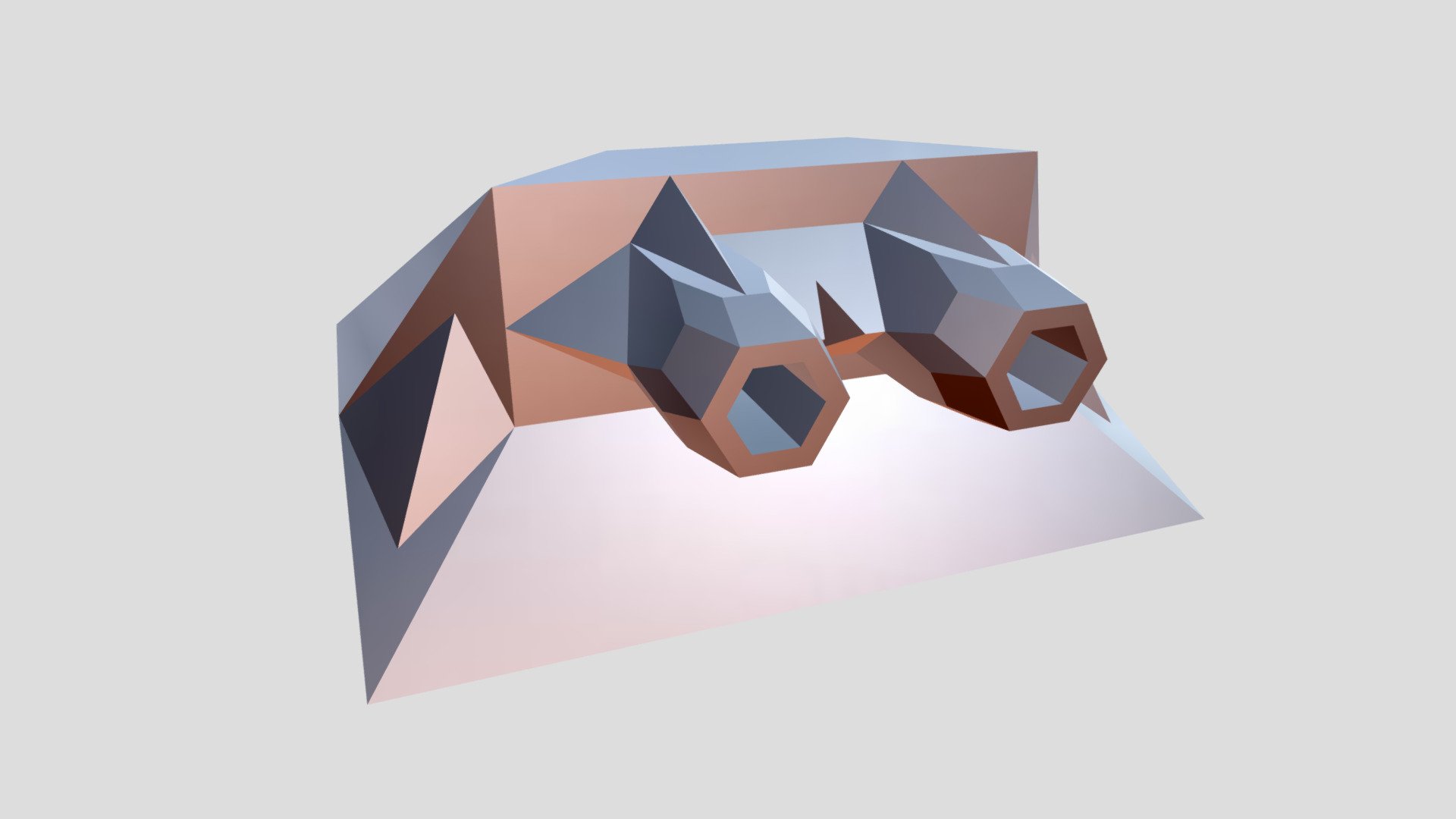 Low Poly Turret - Rocket 2 of 3 (set of 4) - Download Free 3D model by ...