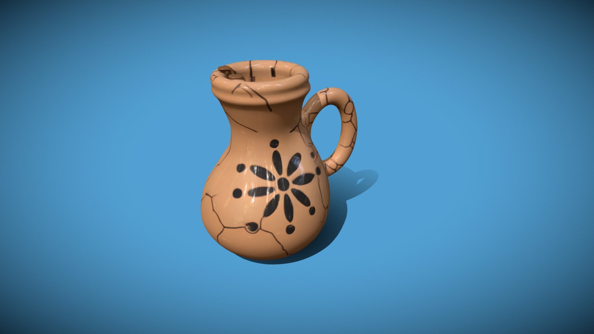 Ceramic jug - Download Free 3D model by BenGreen (@BenGreendre ...
