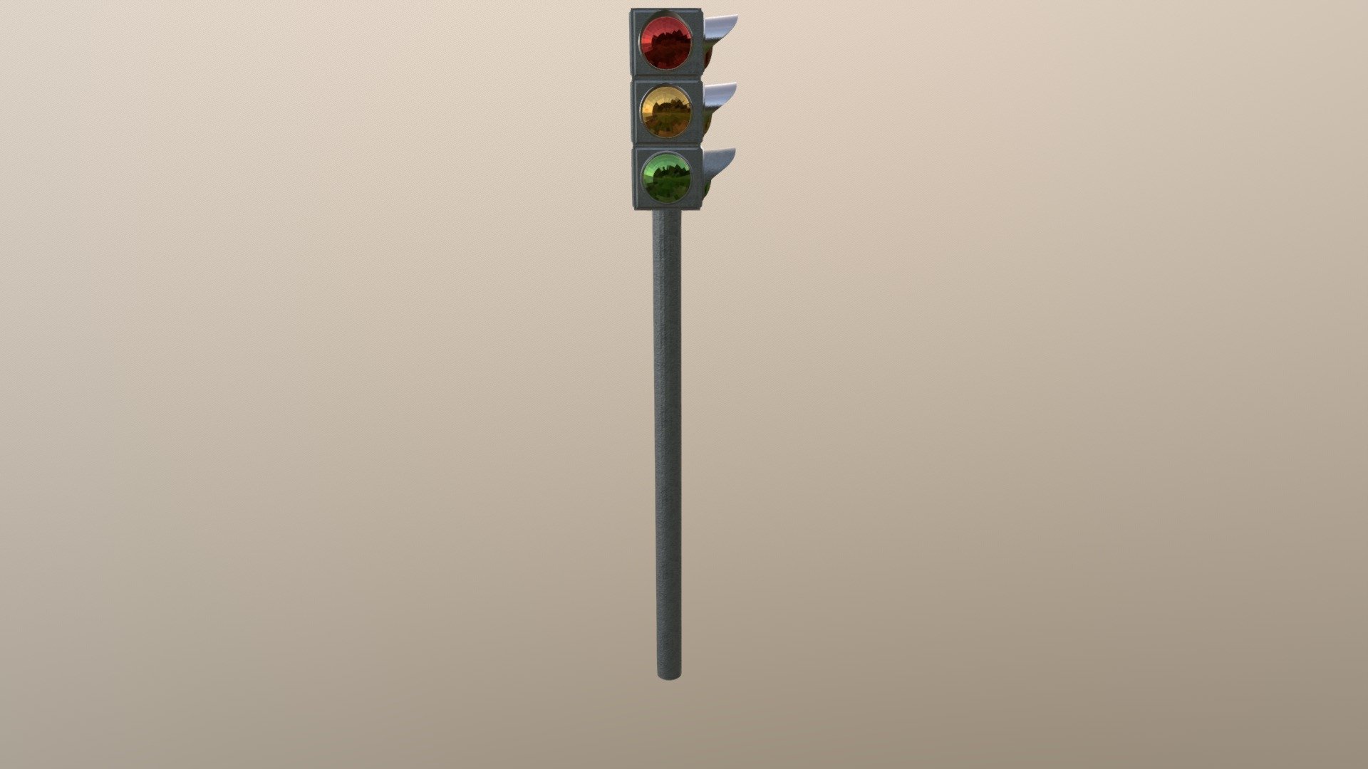Traffic Light - 3D model by Virtual Reality (@simulanis) [ab0549c ...