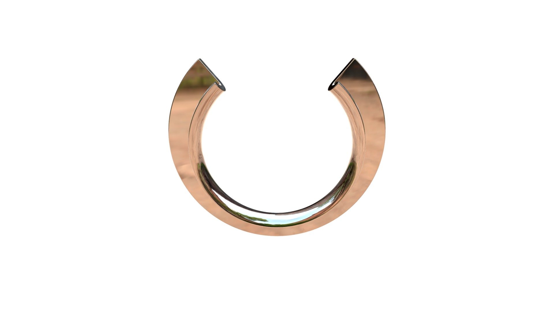 J oro rosa - 3D model by lochjewelry [ab060b7] - Sketchfab