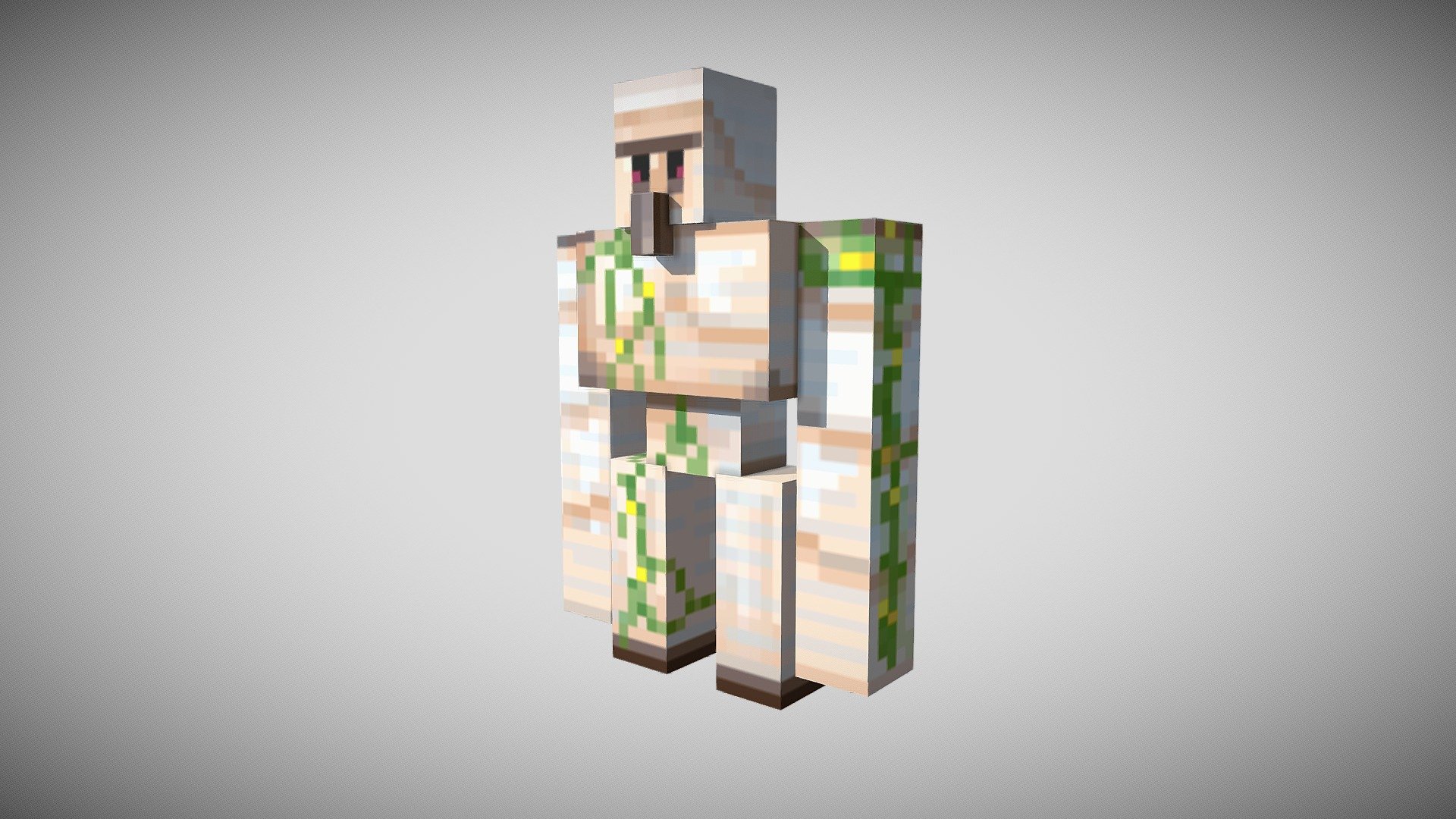 Minecraft Low-Poly Fully Rigged Iron Golem - Buy Royalty Free 3D model ...