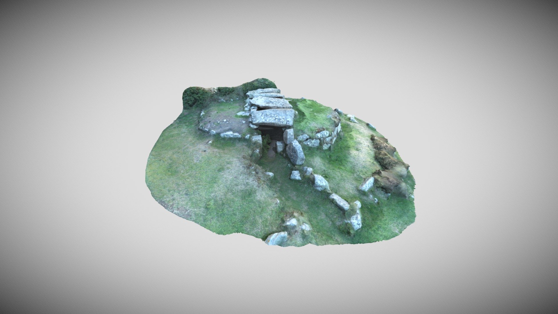 'Bants Carn' Burial Chamber. Halangy Down. - 3D model by Steve Flanagan ...