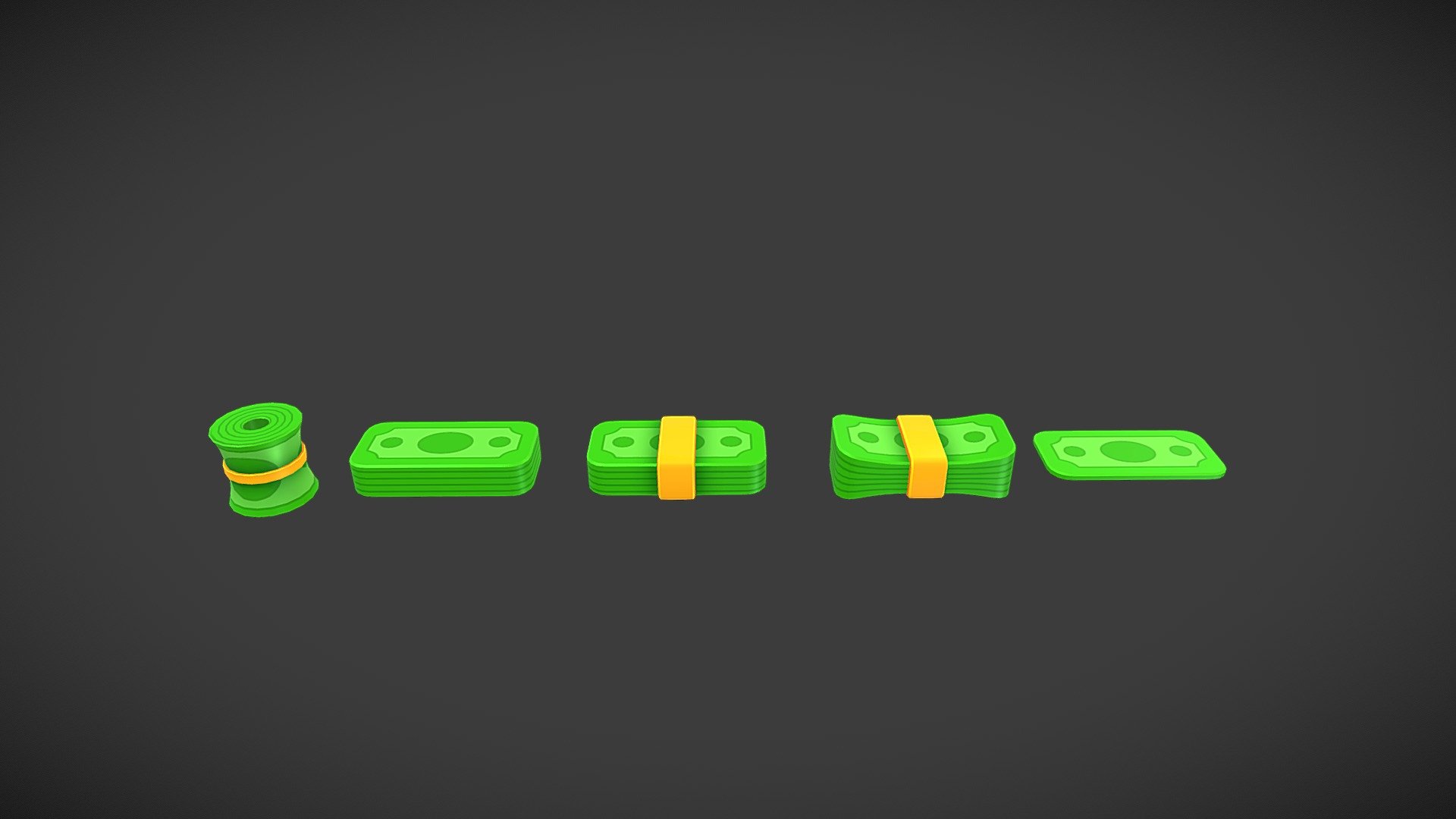 Stylized_Money - 3D model by Lokiana (@lokiana.art) [ab08029] - Sketchfab