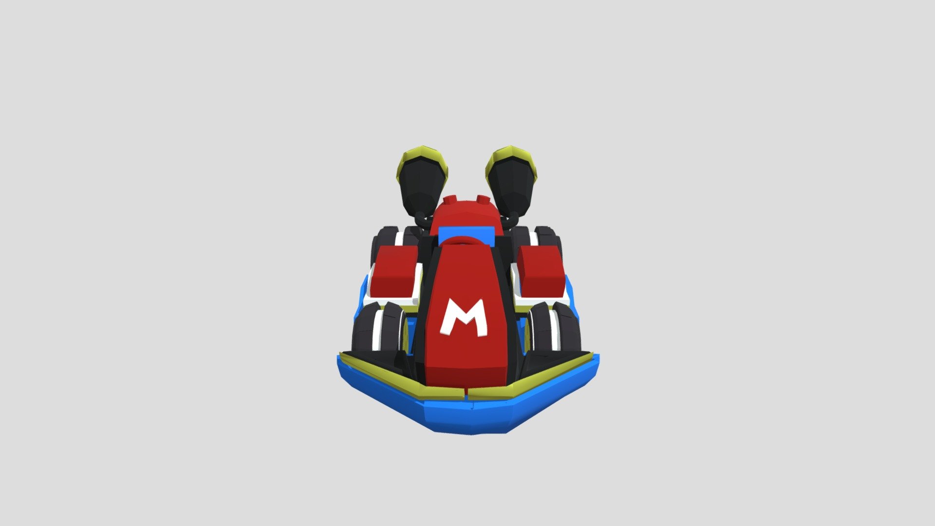 Mariokart's kart - 3D model by debra.og2 [ab08329] - Sketchfab
