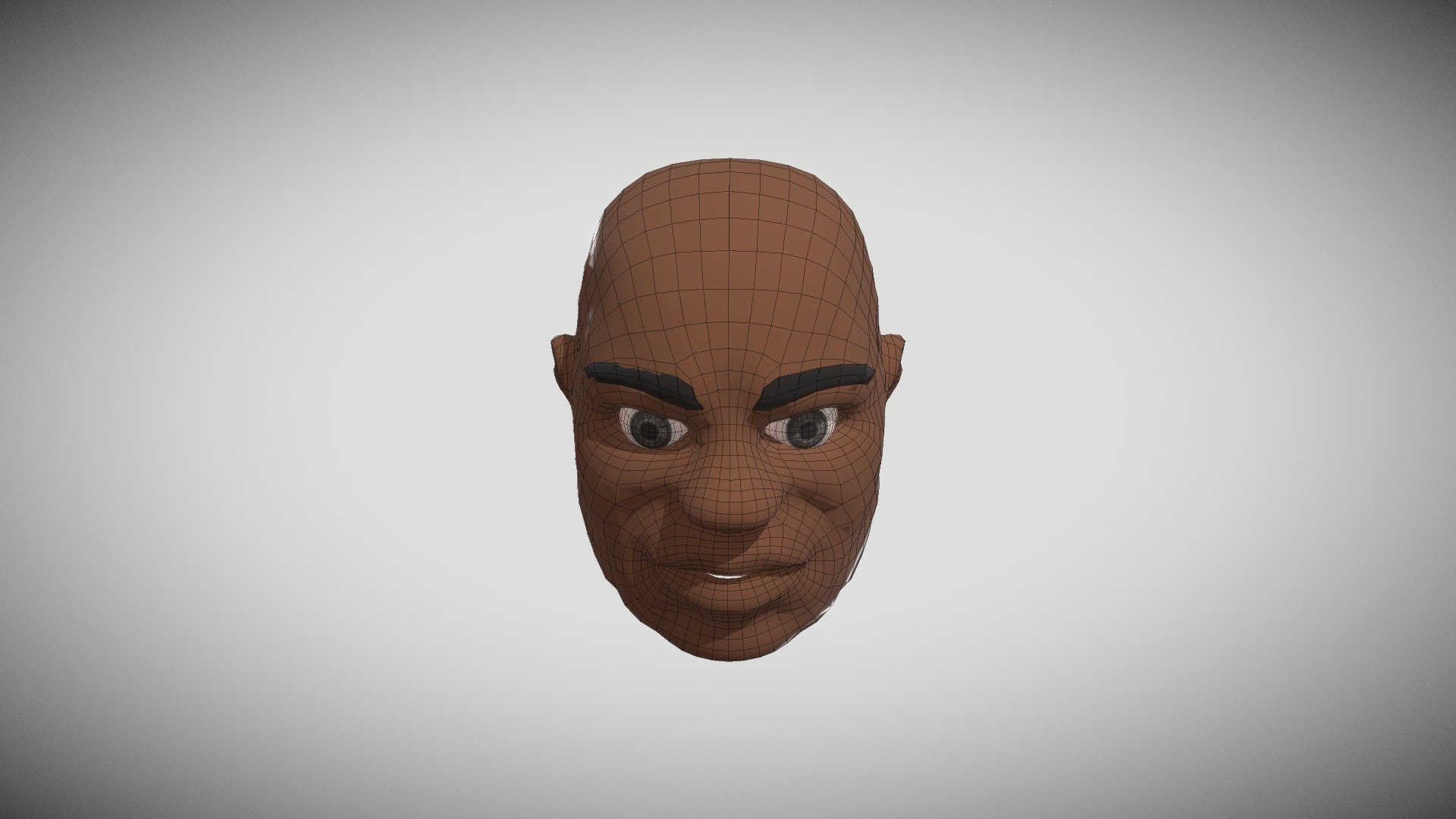 stylized man head - Download Free 3D model by VertexGarden (@Vert214 ...