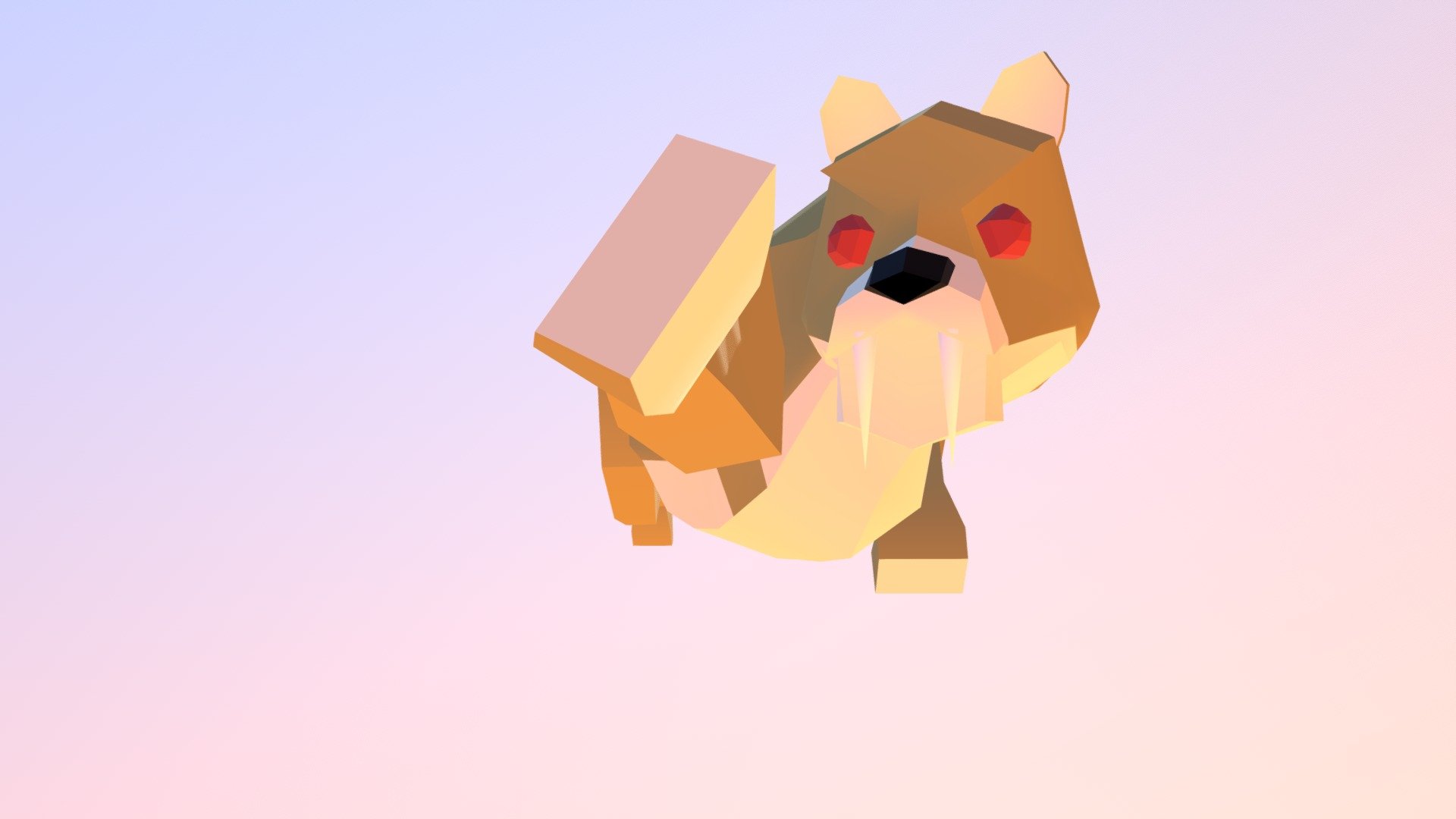 Sabertooth Animation - 3D model by Adina Orly Voss de Bettancourt ...