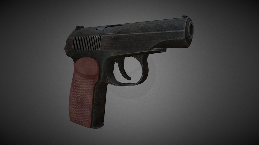 Makarov Pistol (PM) - 3D model by DIMTOXSMODELS [ab0ae6c] - Sketchfab
