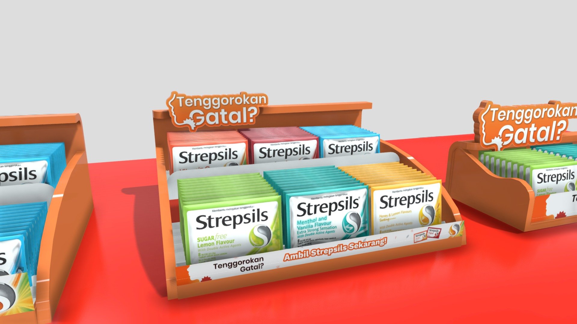Strepsils Branded Tray - 2 - Download Free 3D model by aliven (@alivenn ...