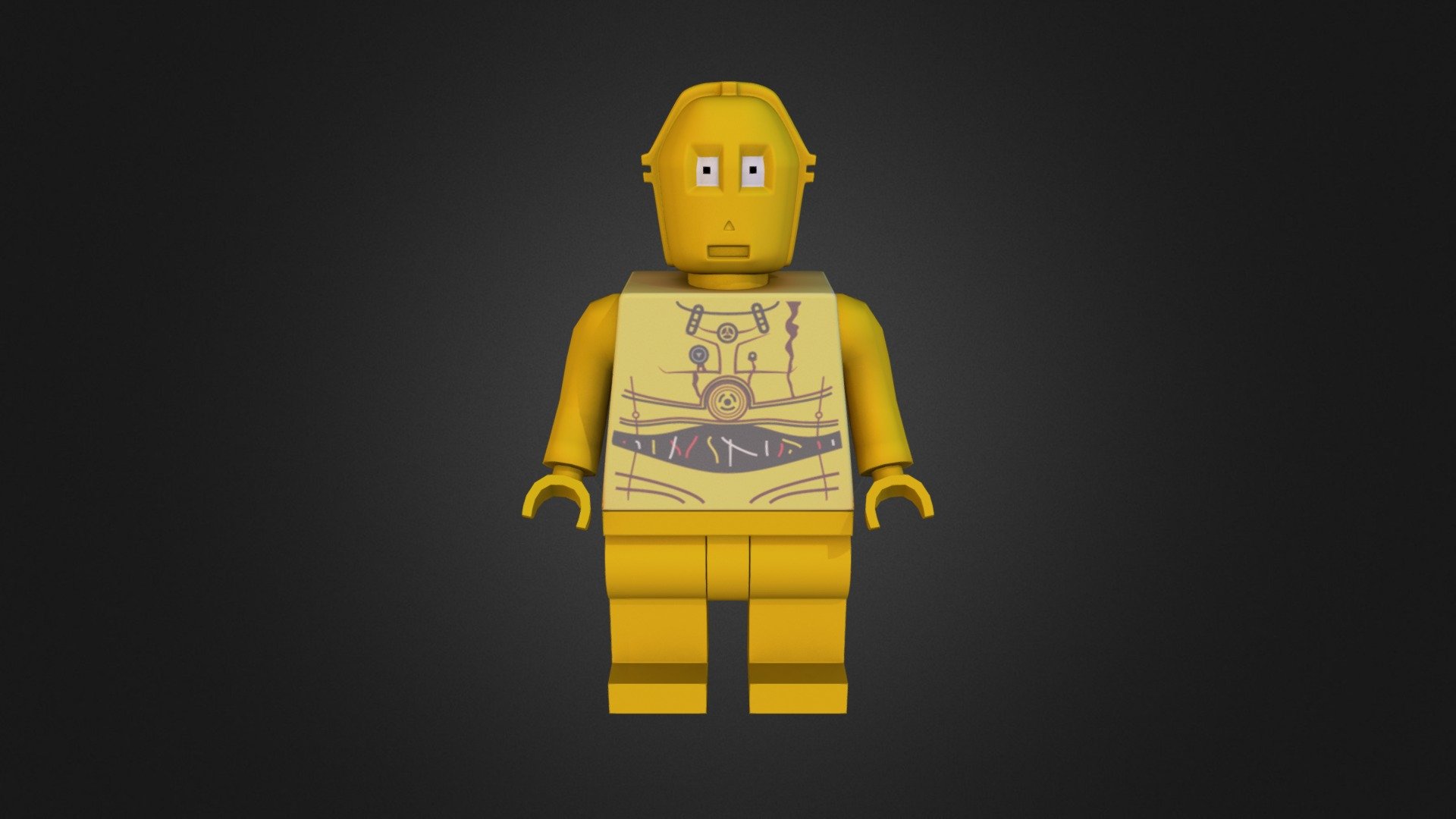 C3PO - 3D model by dcurto [ab0dfa1] - Sketchfab