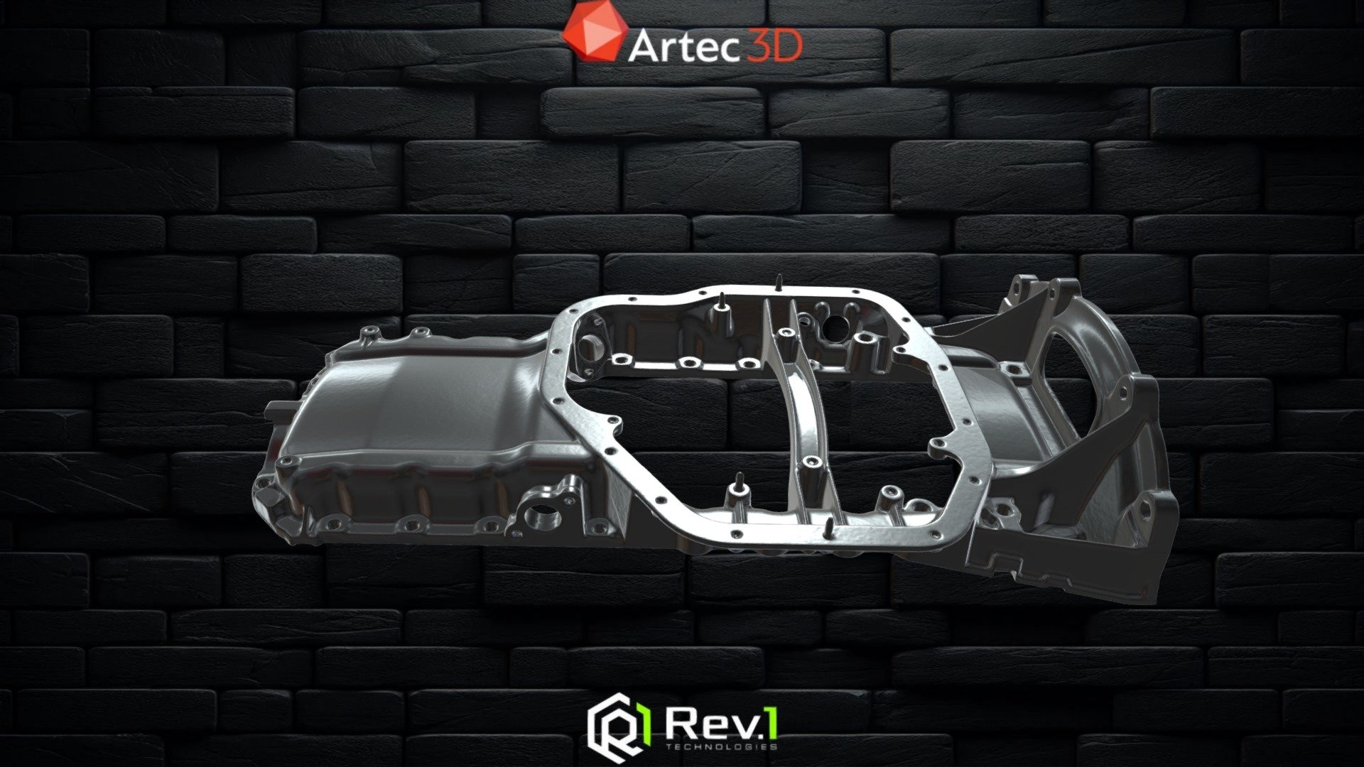 Crankcase | Artec LEO | Rev1Tech - 3D model by Rev1Tech [ab0e6db] - Sketchfab