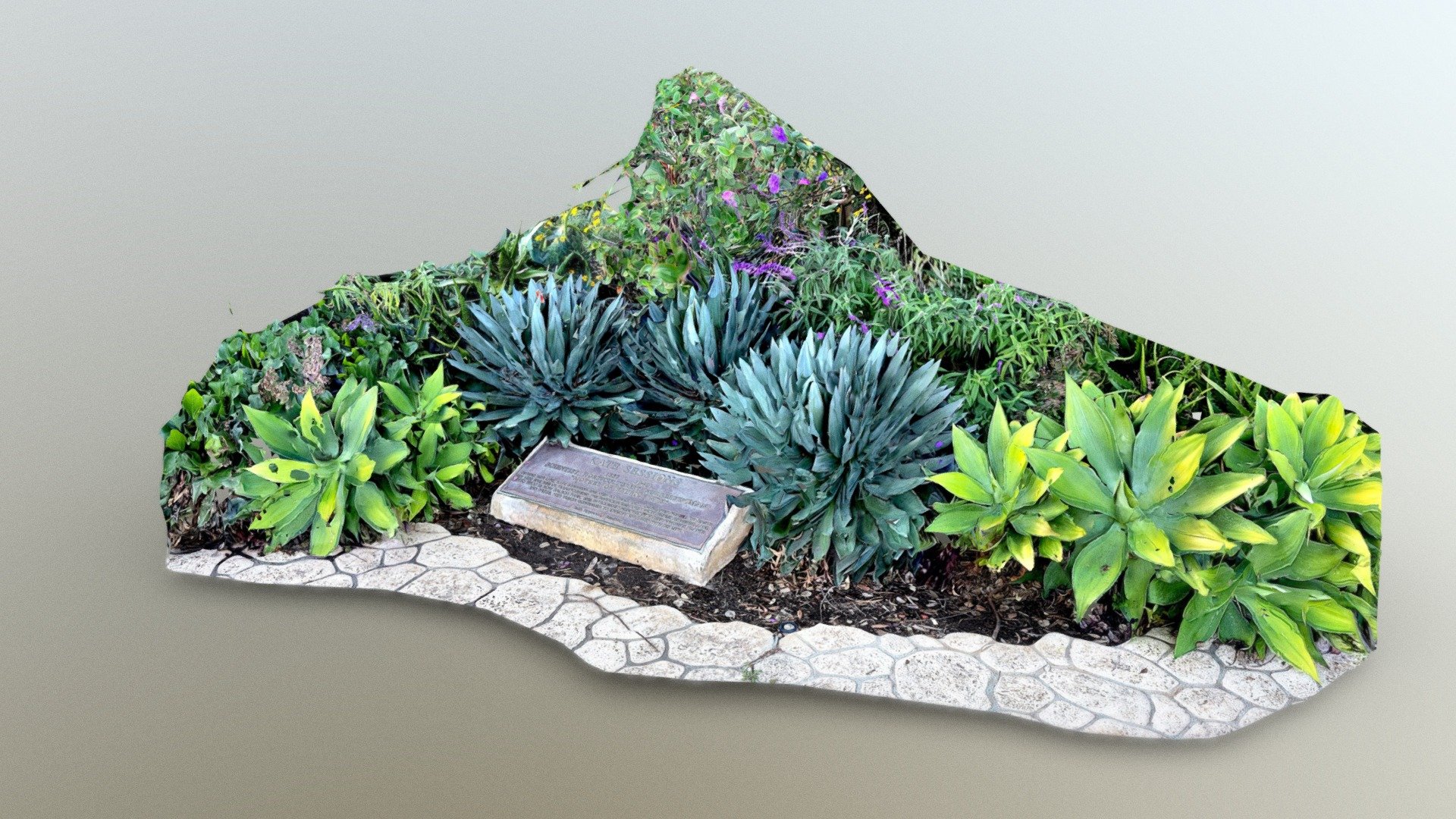 Kate Sessions Plaque - Download Free 3D model by Keith Ito (@keithito ...