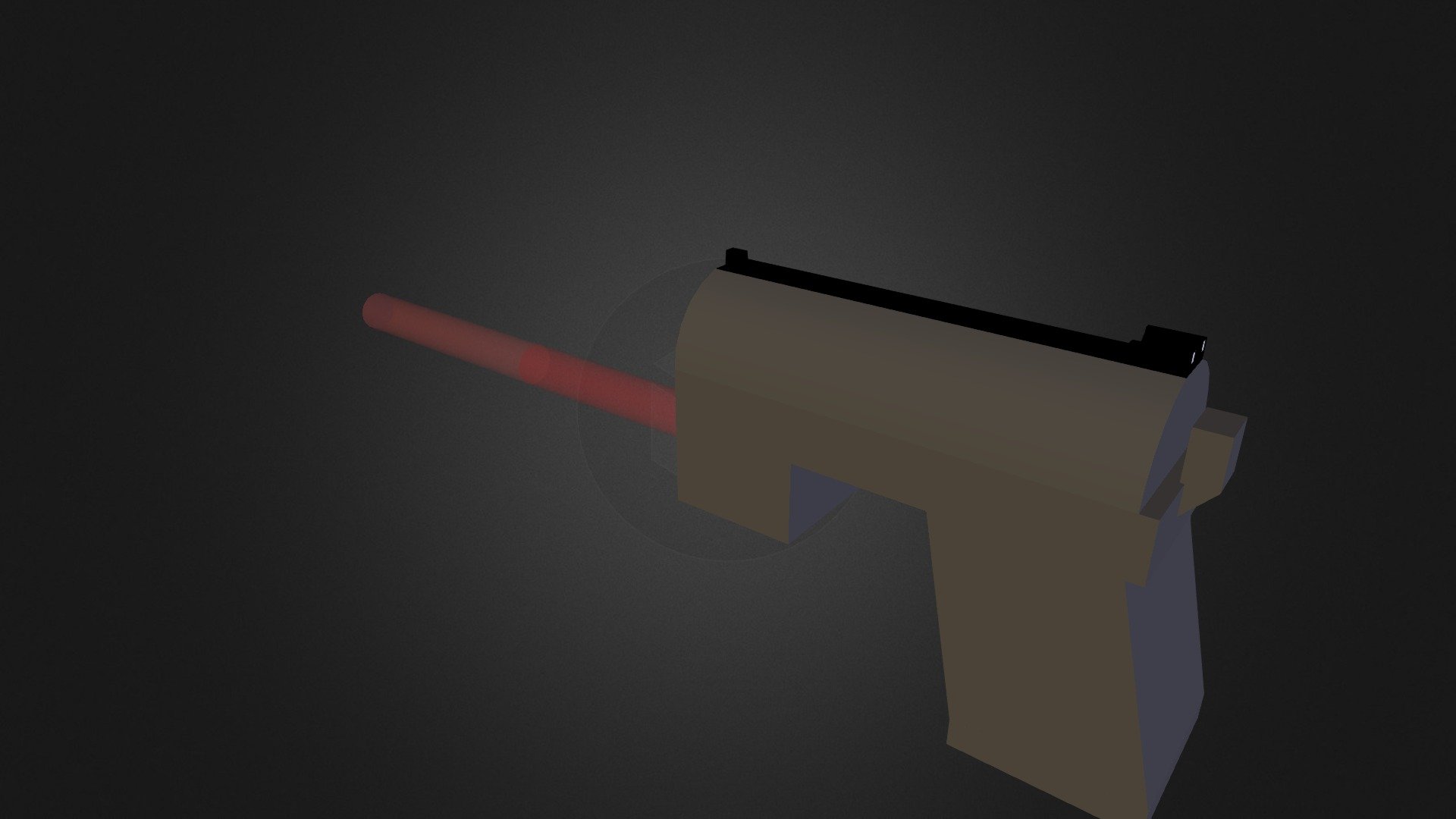 Gun - 3D model by AndrewRecchia [ab0f8e3] - Sketchfab