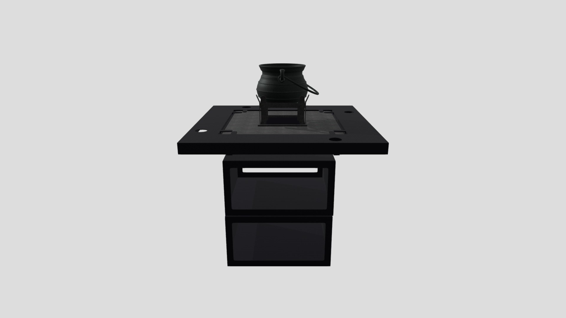 Ubantu BBQ/Braai Design 1 - 3D model by @Relentlessdesigns ...