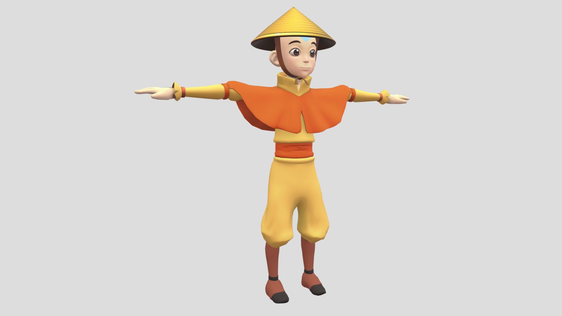 NASB - Aang Costume Alternate - Download Free 3D model by SMF Features ...