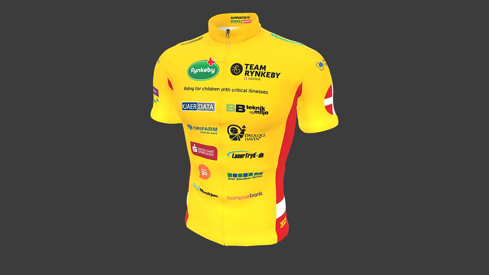 2023 DK TR Odense - Jersey 03167 - 3D model by Konggaard - Xtreme ...