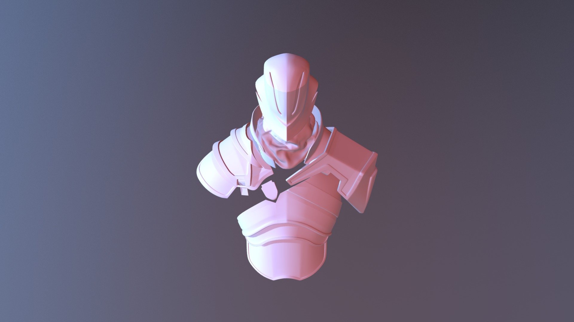 half bust - 3D model by VEGG3R [ab12085] - Sketchfab
