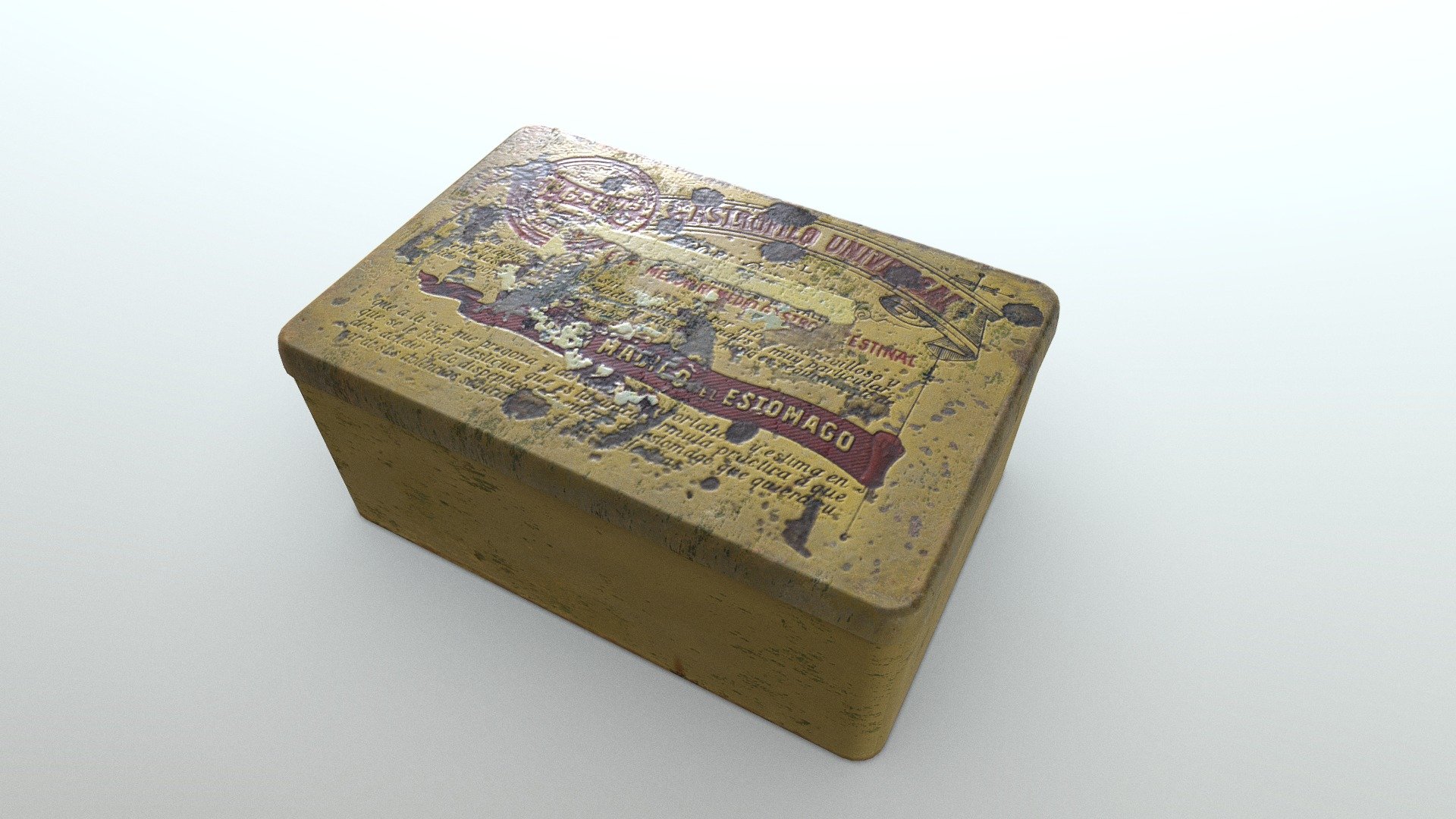 Metallic old box - Download Free 3D model by Aira (@Perian) [ab13d35 ...